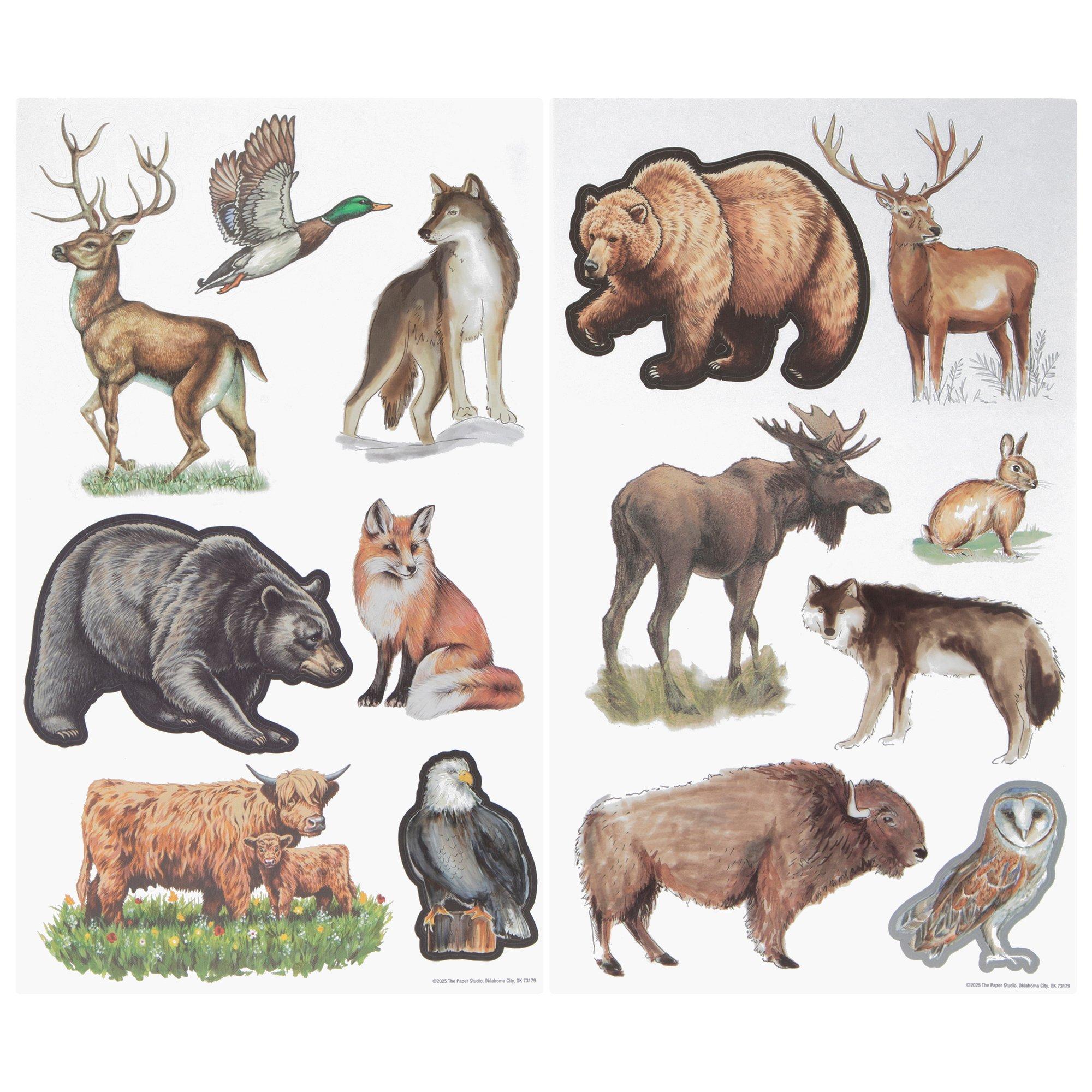 Wild Life Animal Stickers | Hobby Lobby | 2603652