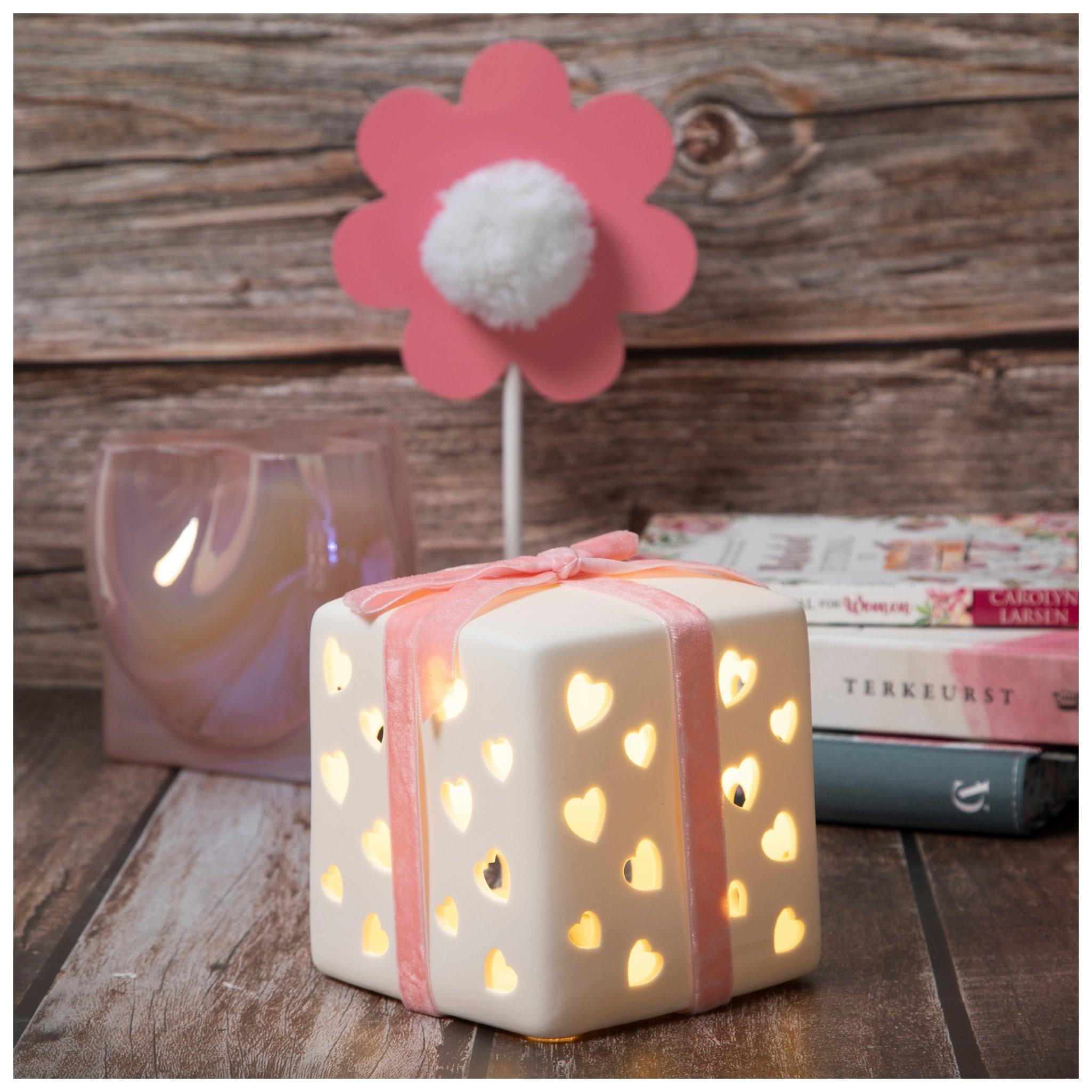 Heart Cutouts Gift Box LED Light | Hobby Lobby | 2605285