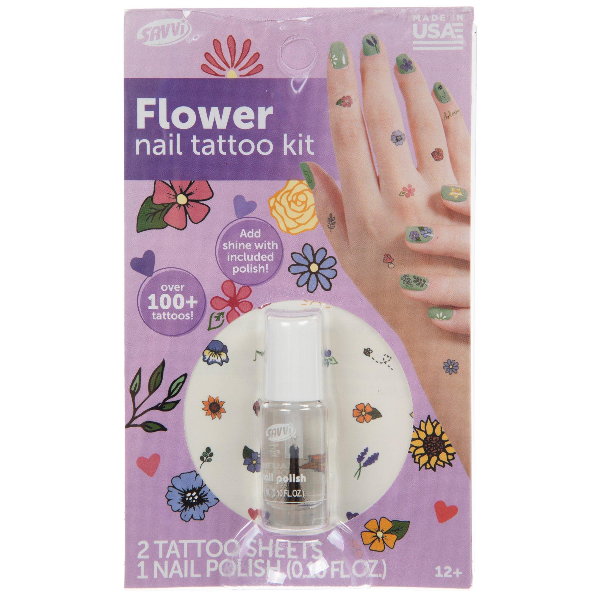 Flower Nail Tattoo Kit | Hobby Lobby | 2609683