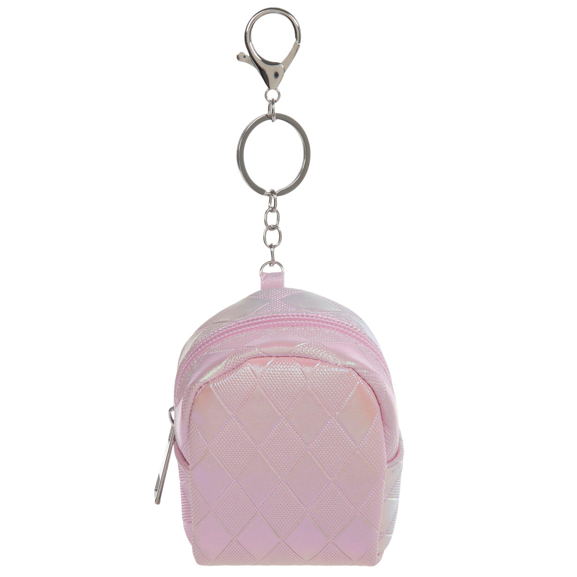 Pink Iridescent Backpack Bag Charm | Hobby Lobby | 2611689