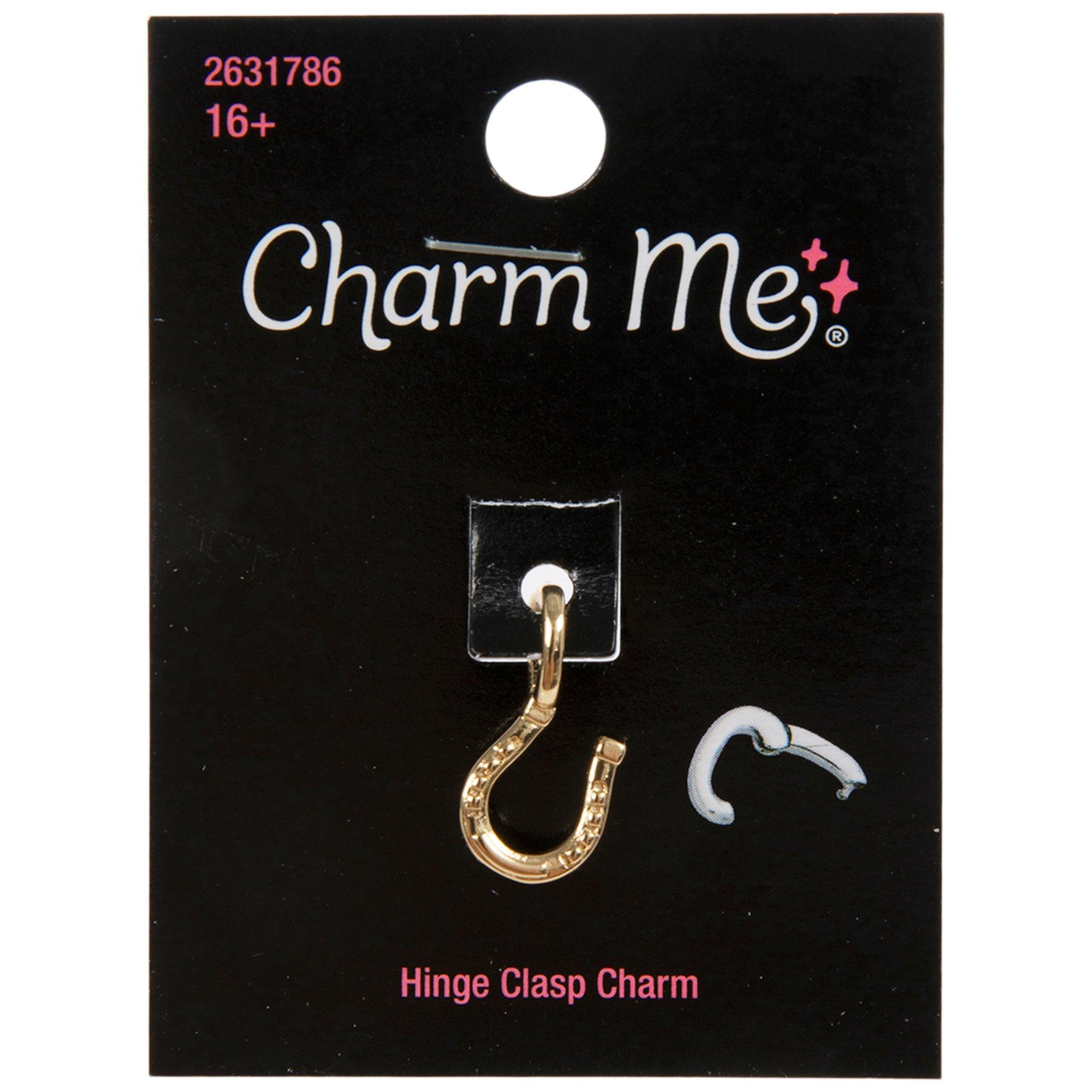 Horseshoe Hinge Clasp Charm | Hobby Lobby | 2631786