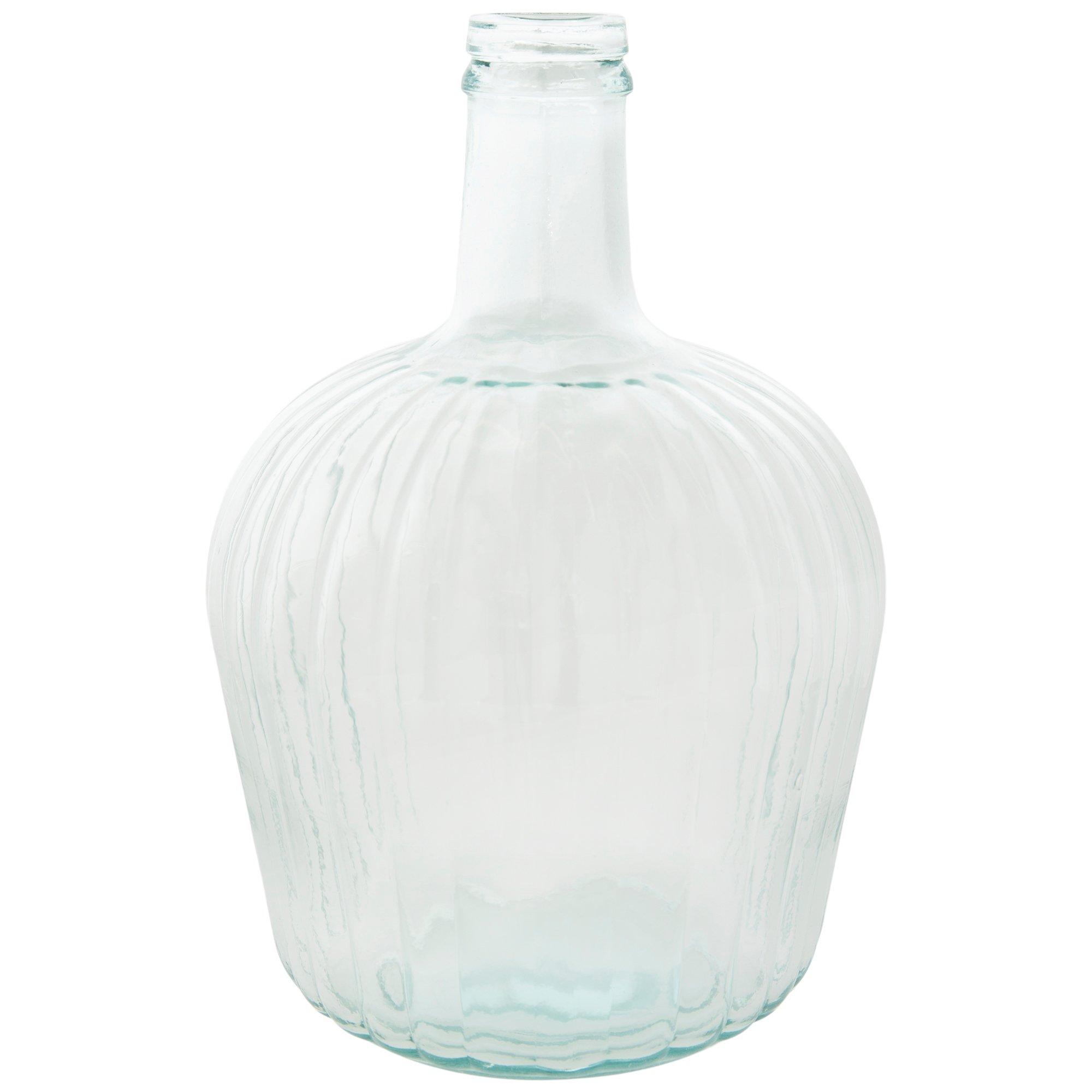 Ribbed Glass Carafe Vase | Hobby Lobby | 2643047