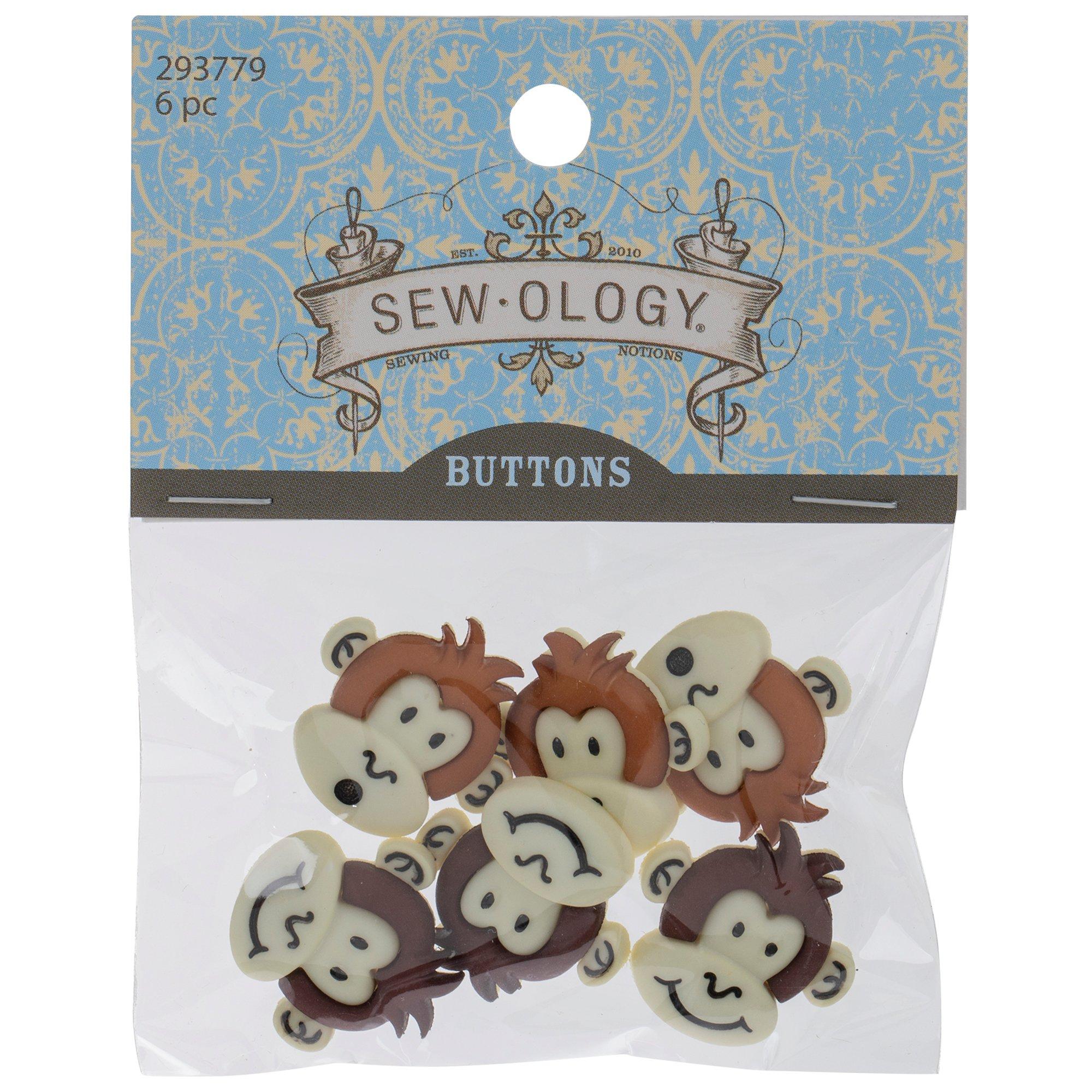 Brown Monkey Shank Buttons | Hobby Lobby | 293779