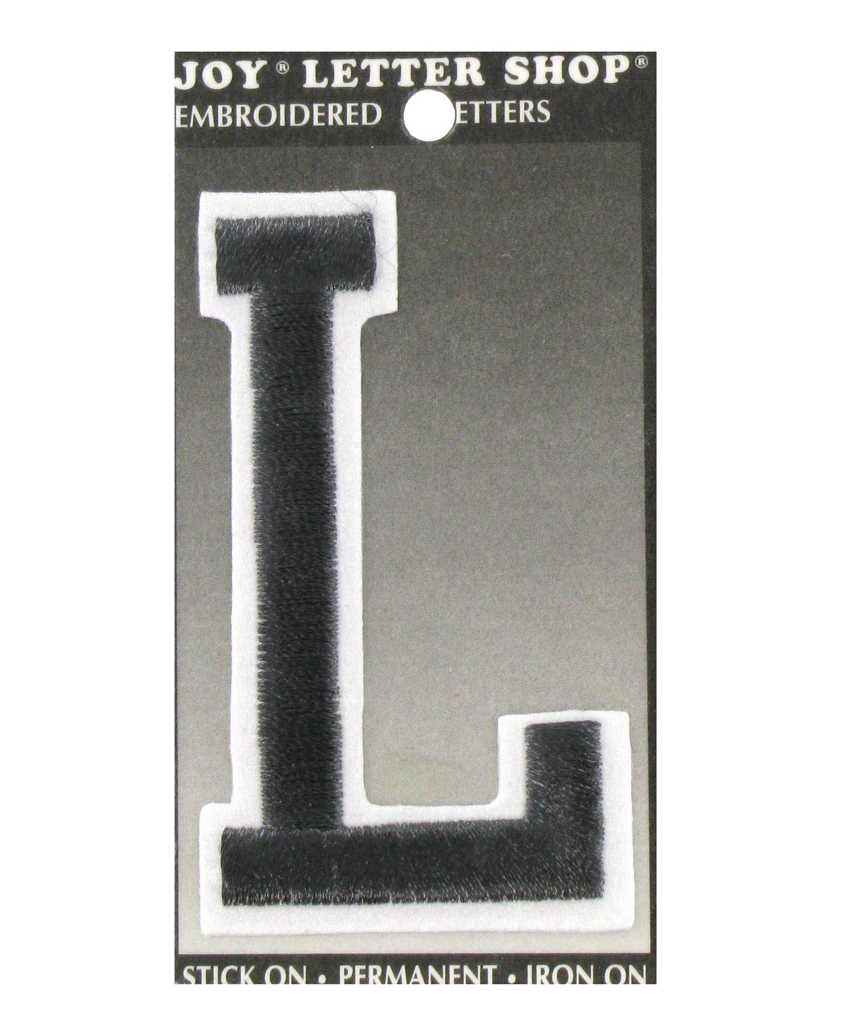 Embroidered Letter Iron-On & Sticker Patch - 3" | Hobby Lobby | 296525
