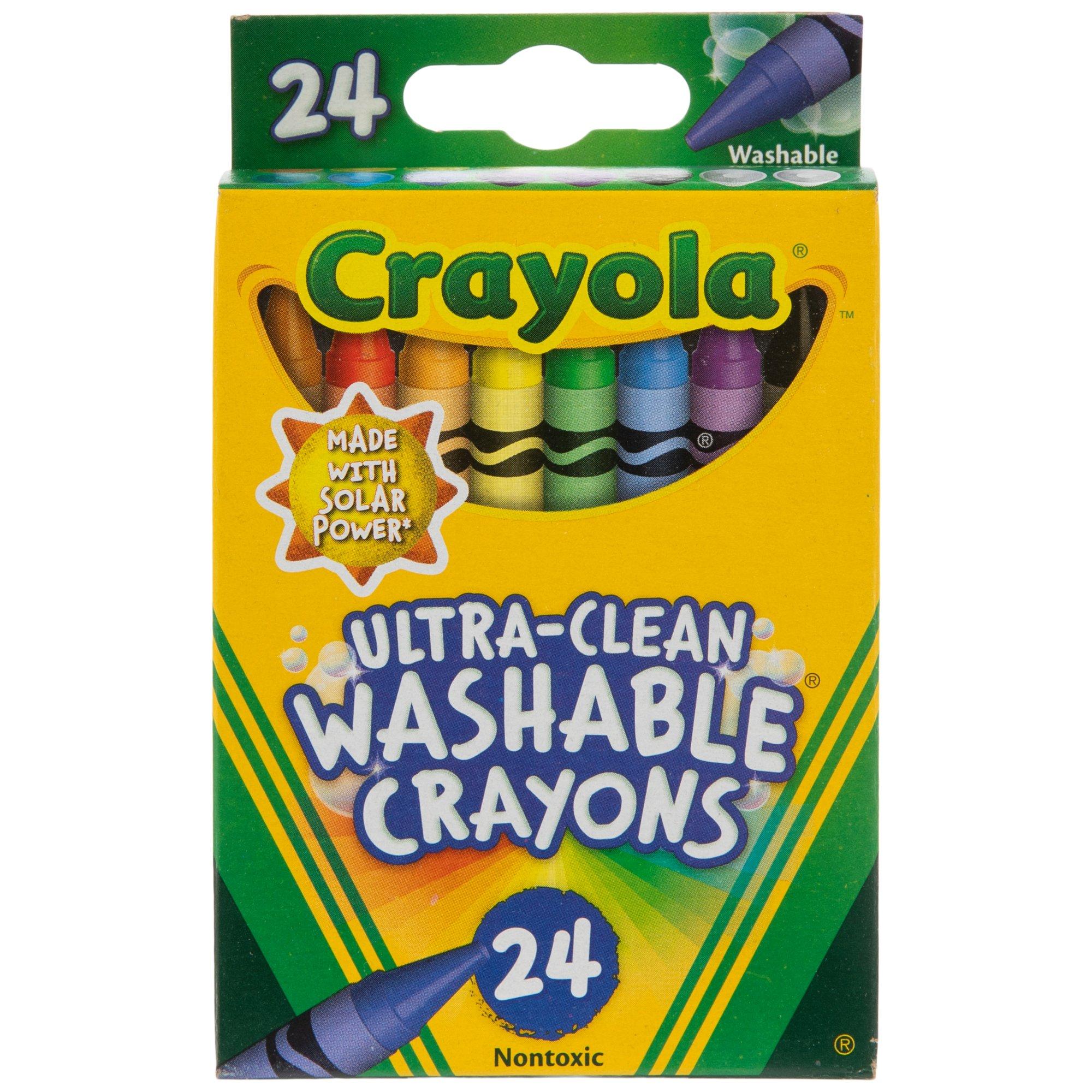 Crayola Washable Crayons - 24 Piece Set | Hobby Lobby | 297747