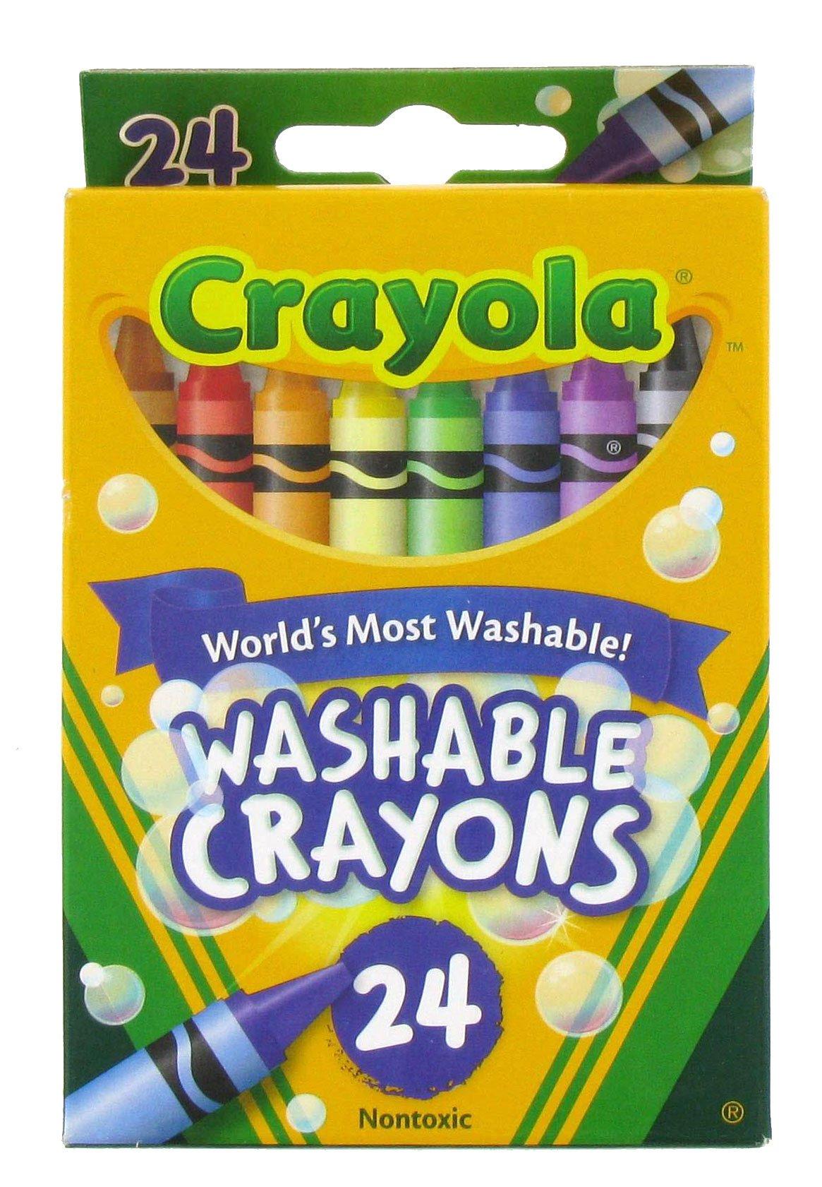 Crayola Washable Crayons - 24 Piece Set | Hobby Lobby | 297747