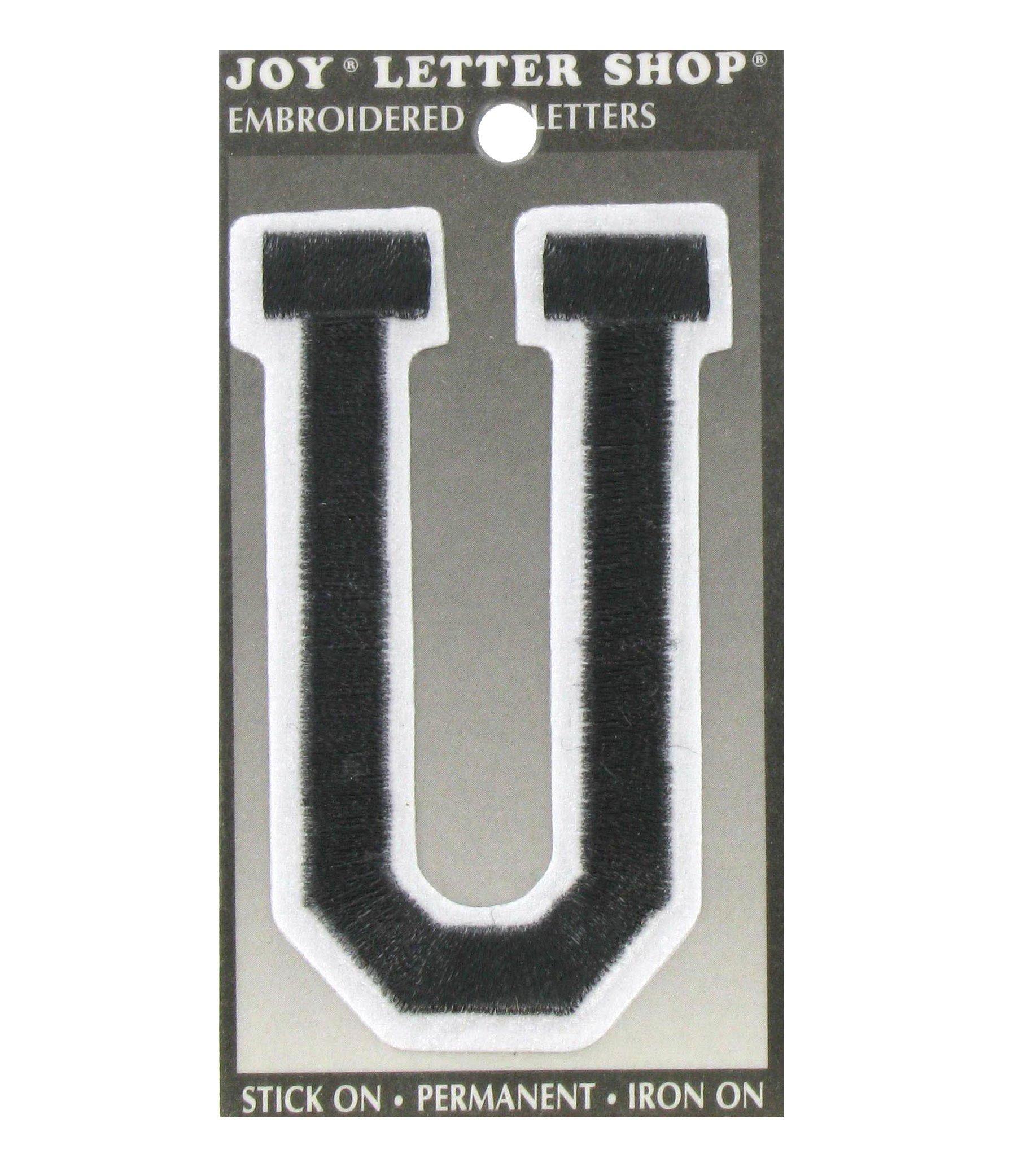 Embroidered Letter Iron-On & Sticker Patch - 3" | Hobby Lobby | 300244