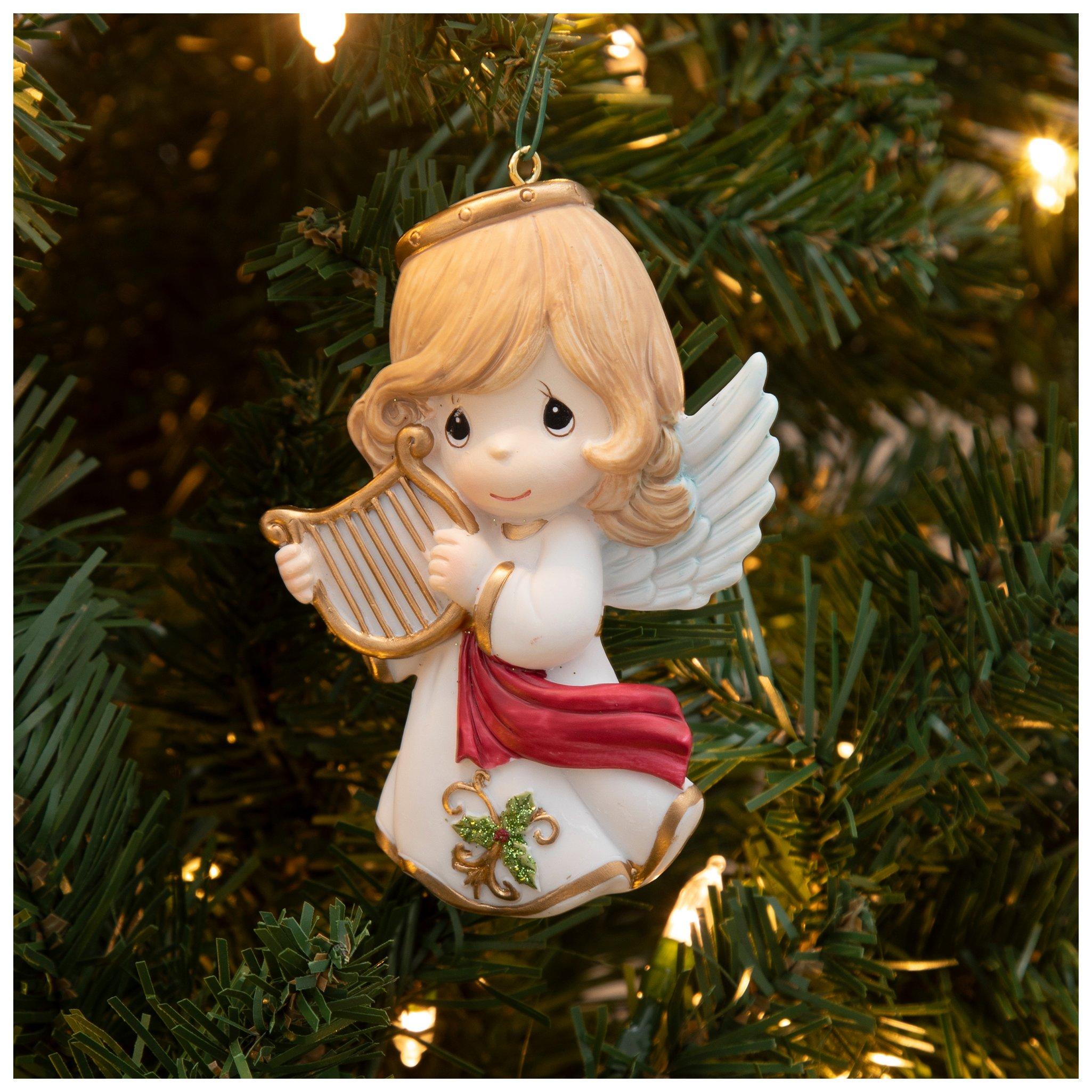 Precious Moments Angel Holding Harp Ornament | Hobby Lobby | 305698352