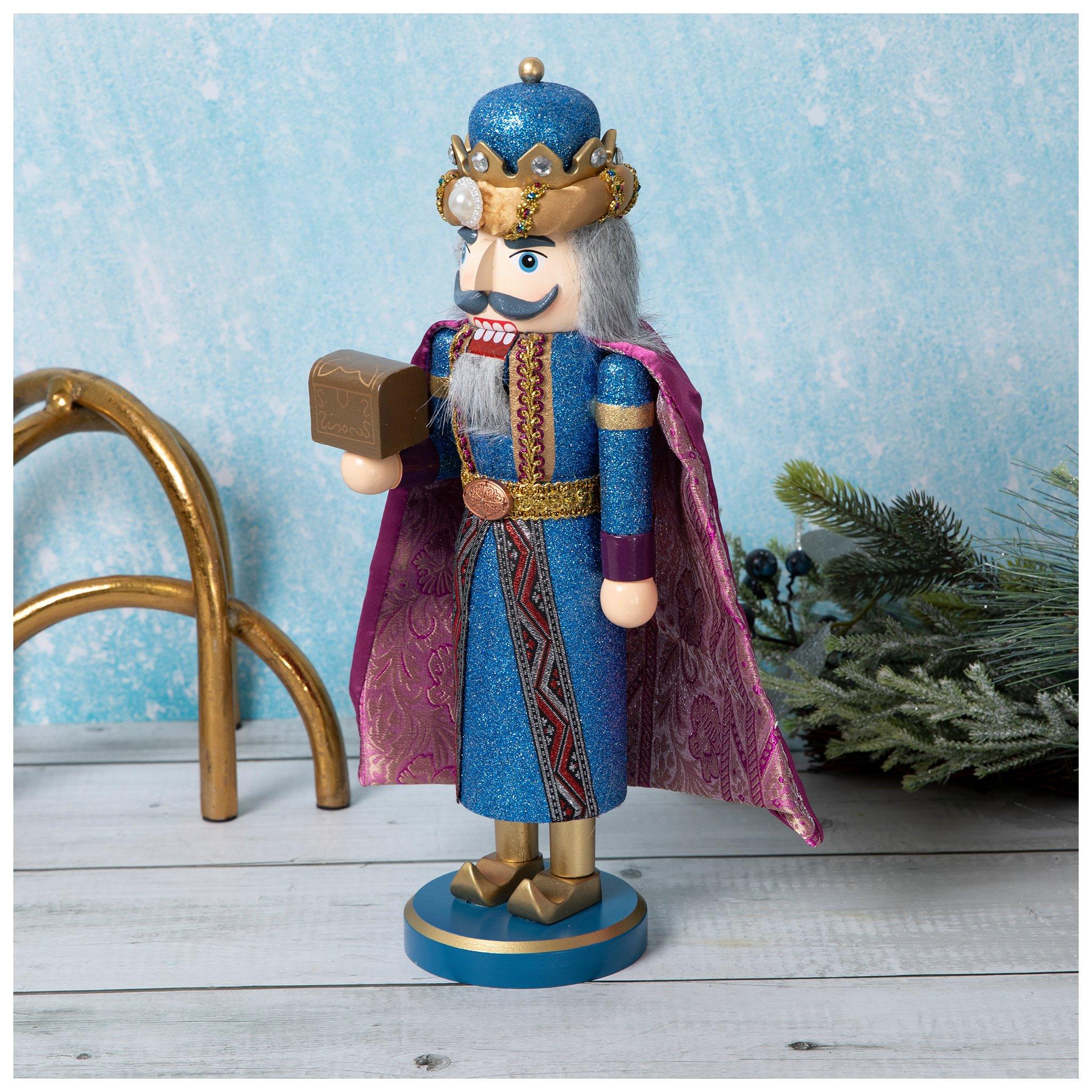 Blue Wise Man Wood Nutcracker | Hobby Lobby | 305752621