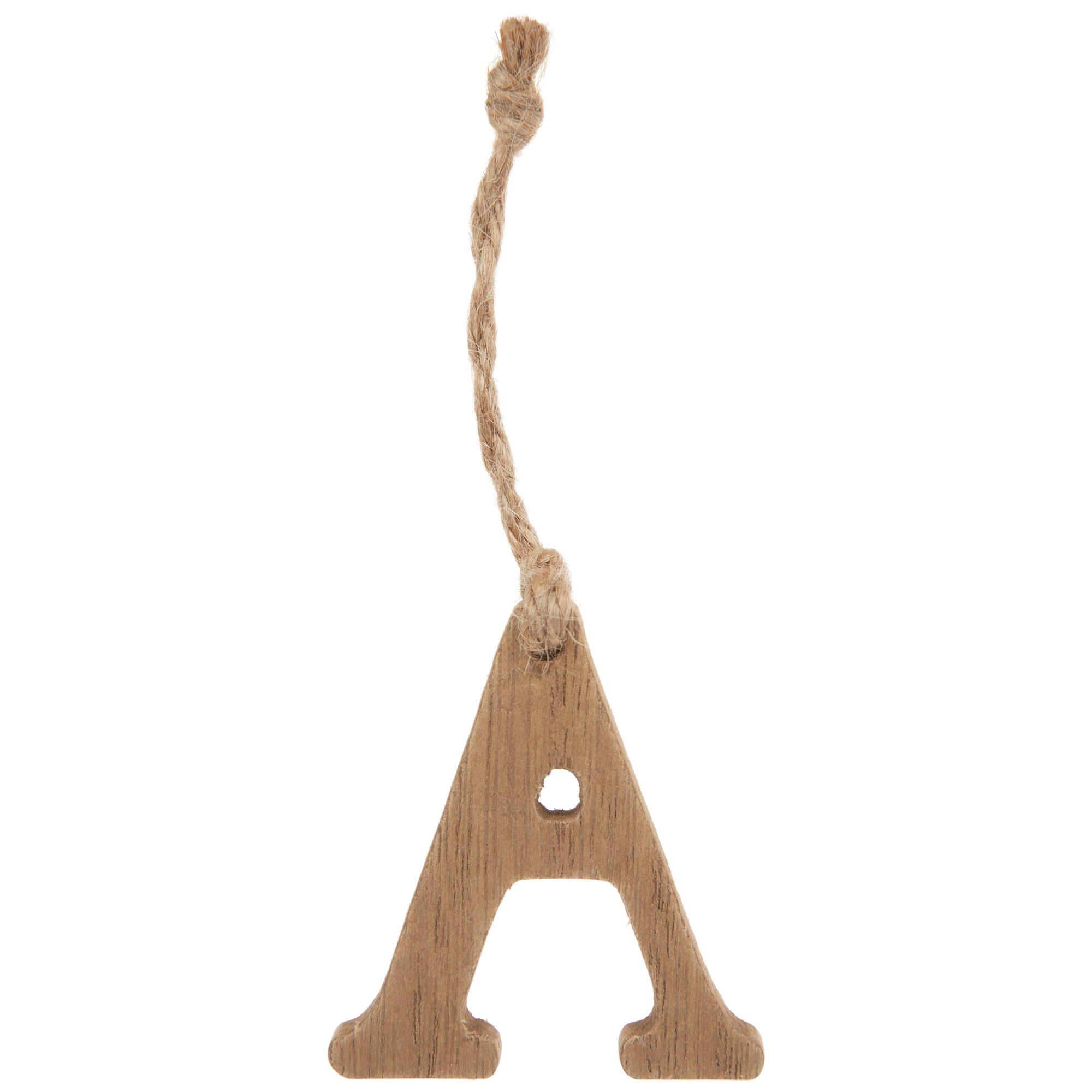 Monogram Wood Stocking Tag | Hobby Lobby | 305756275