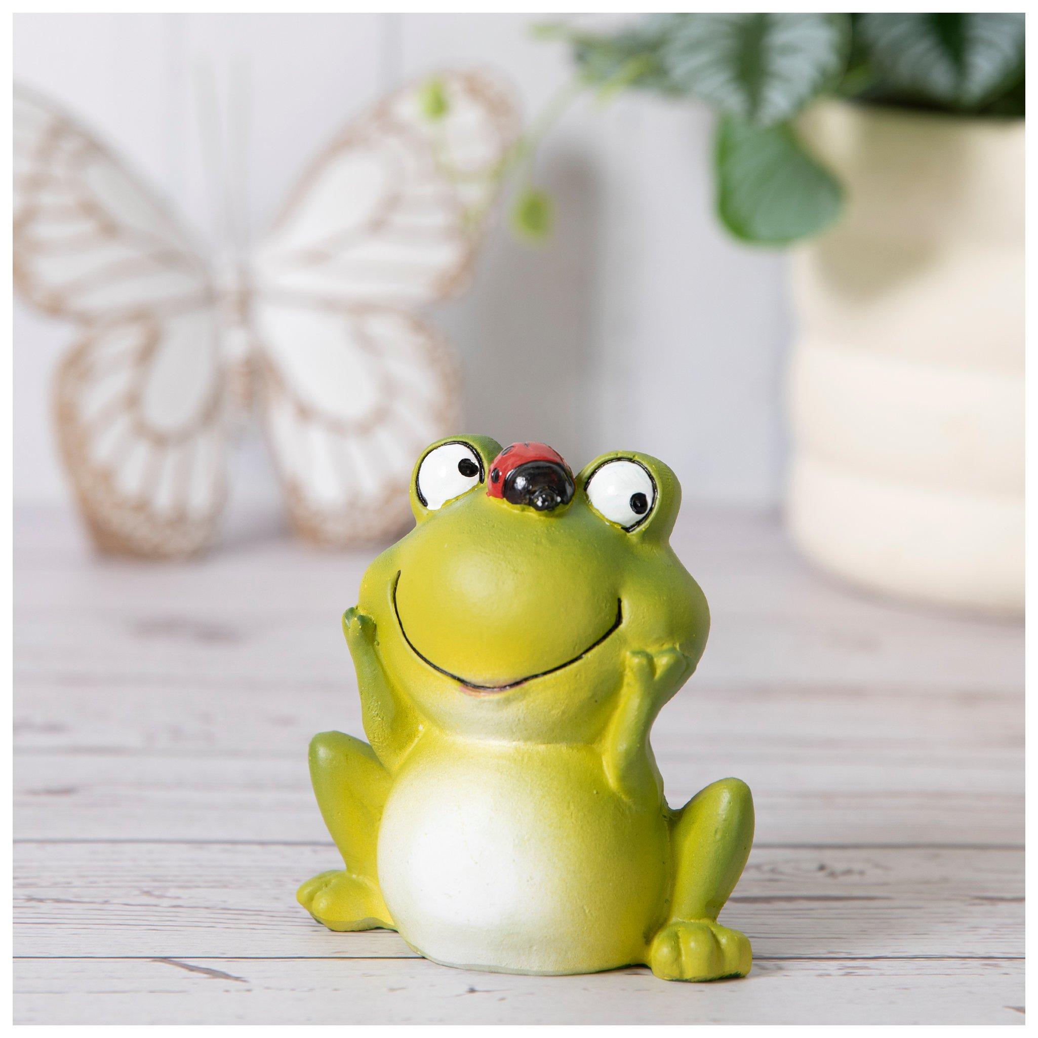 Frog With Ladybug Figurine | Hobby Lobby | 305846944