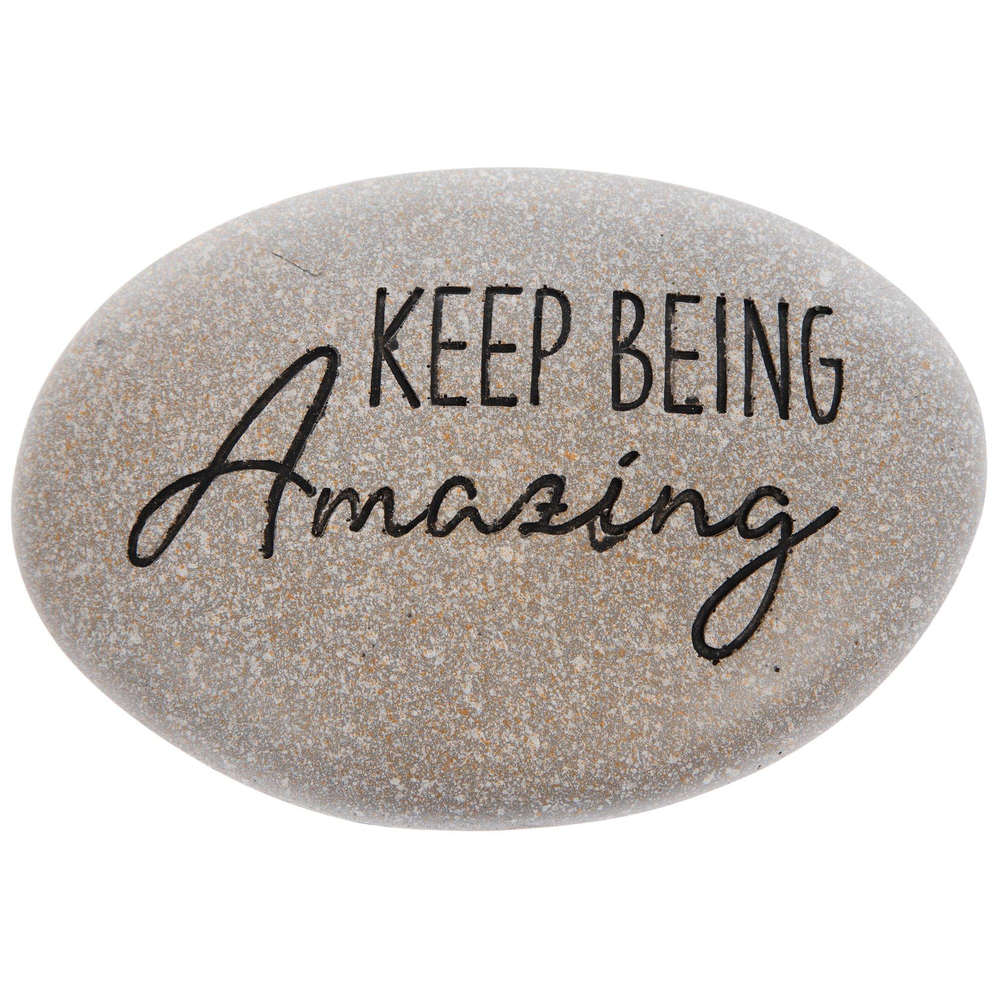 Keep Being Amazing Garden Stone | Hobby Lobby | 306020275