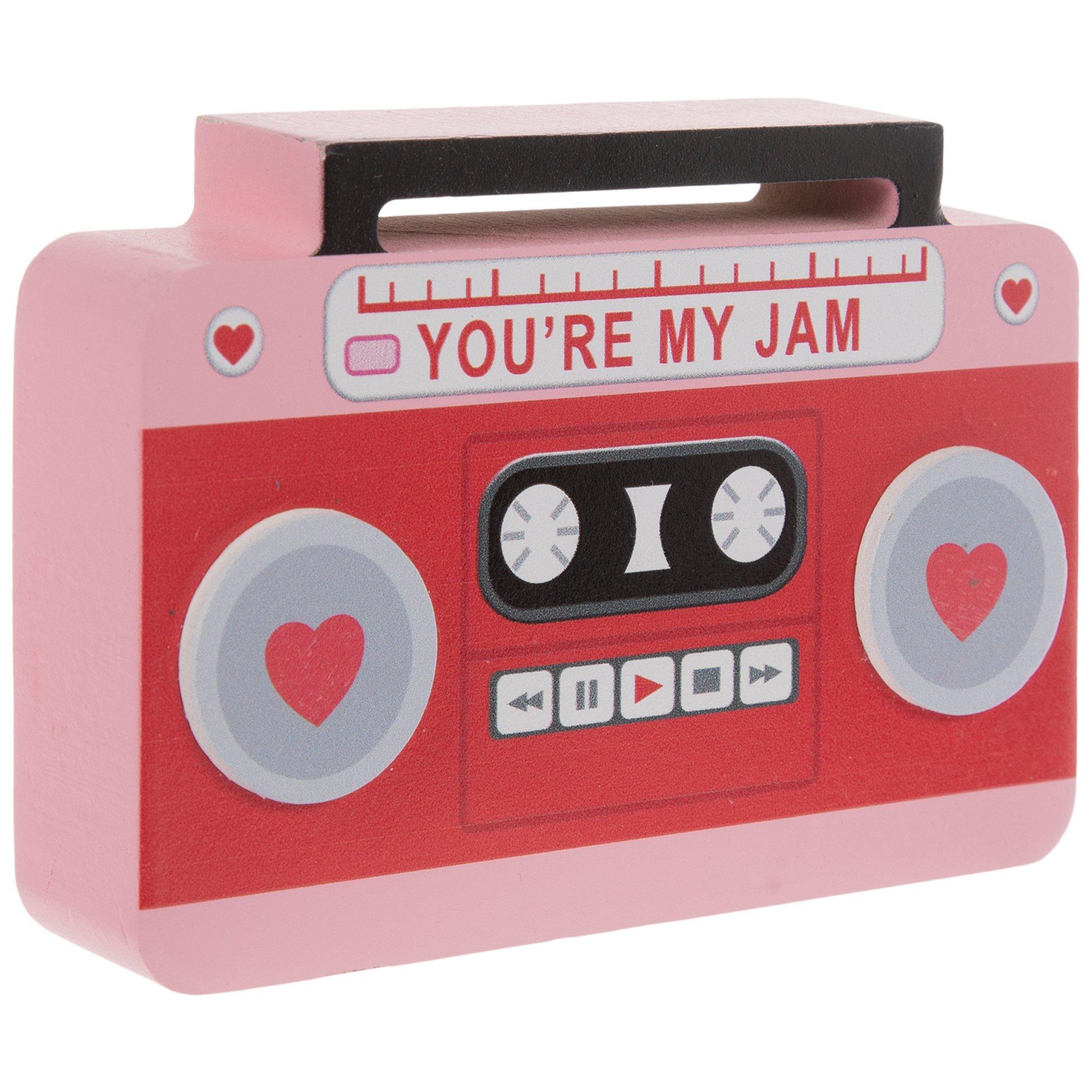 You're My Jam Boombox Wood Decor | Hobby Lobby | 306277529