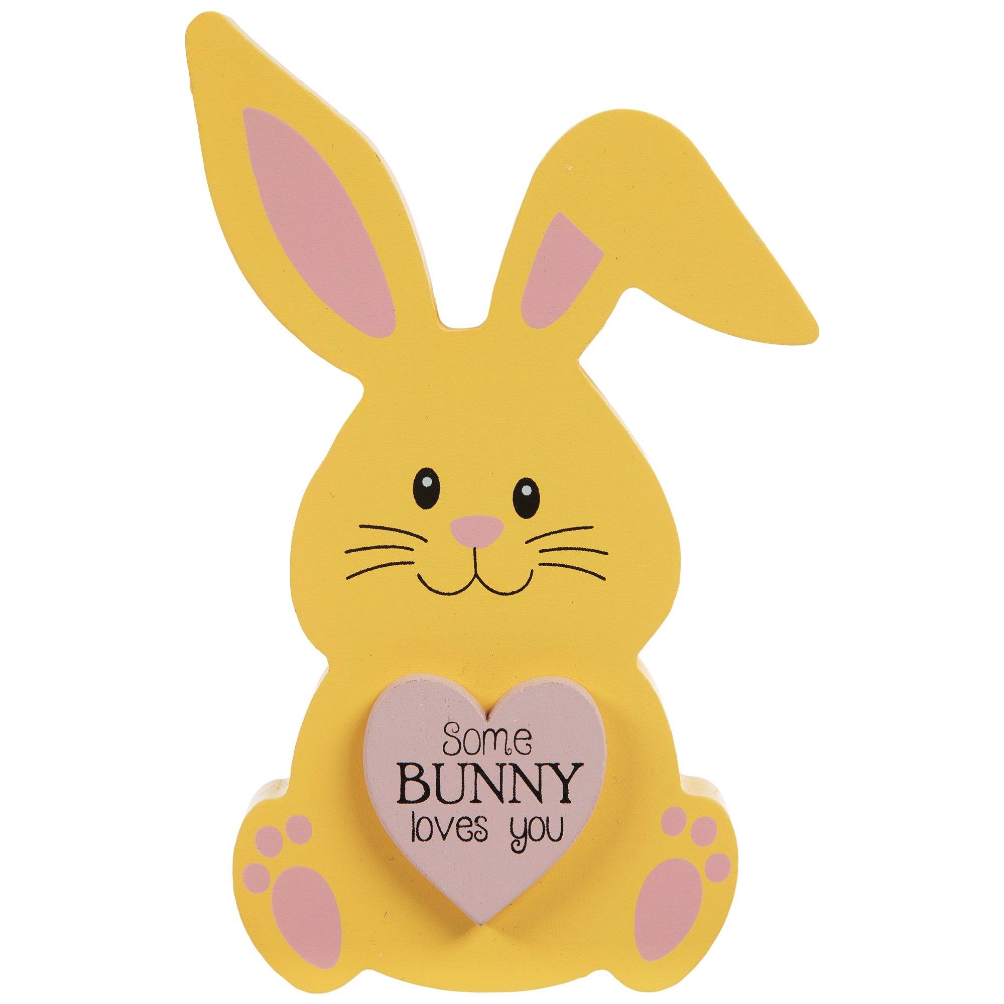 Some Bunny Loves You Bunny Wood Decor | Hobby Lobby | 306295851