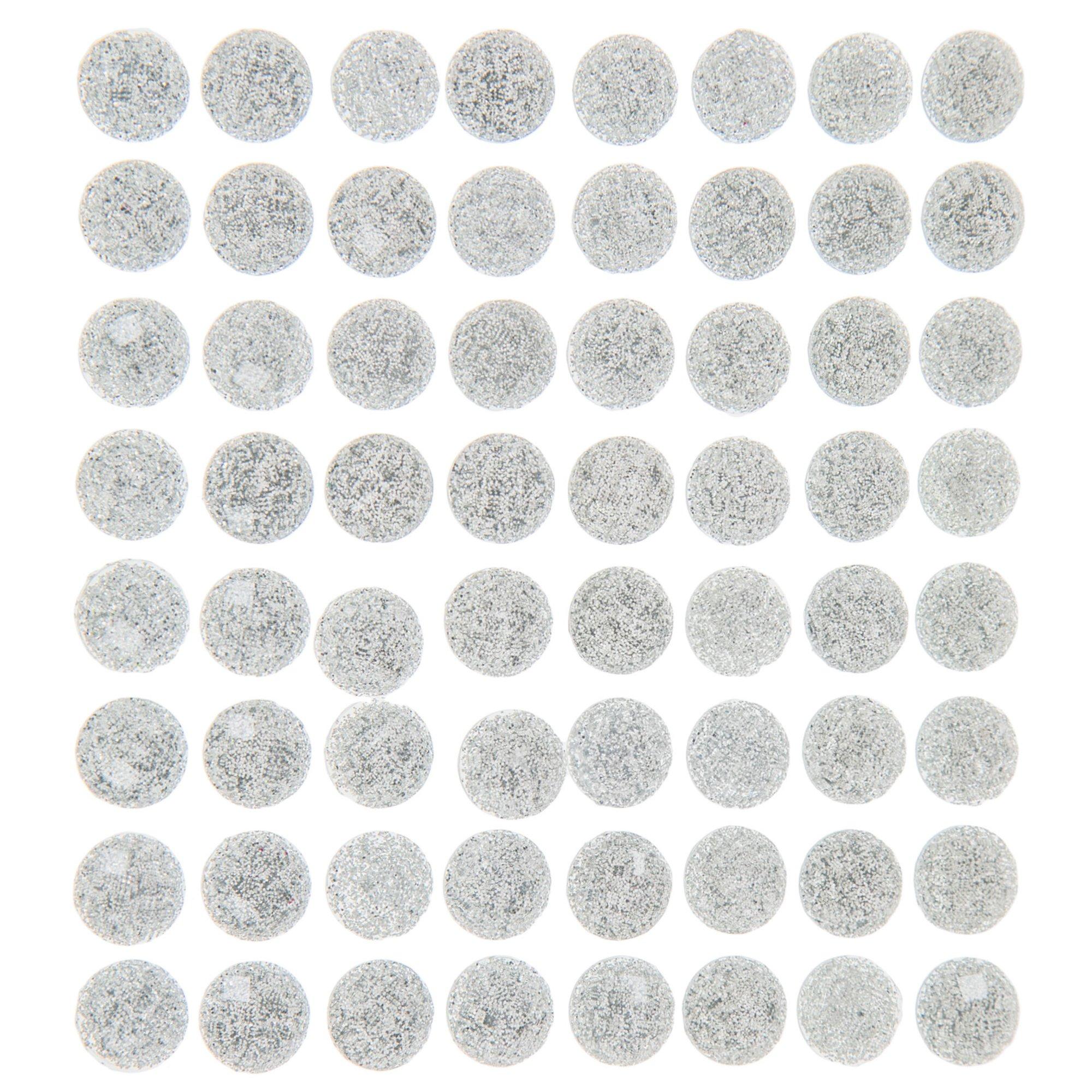 Round Glitter Rhinestone Stickers | Hobby Lobby | 317701