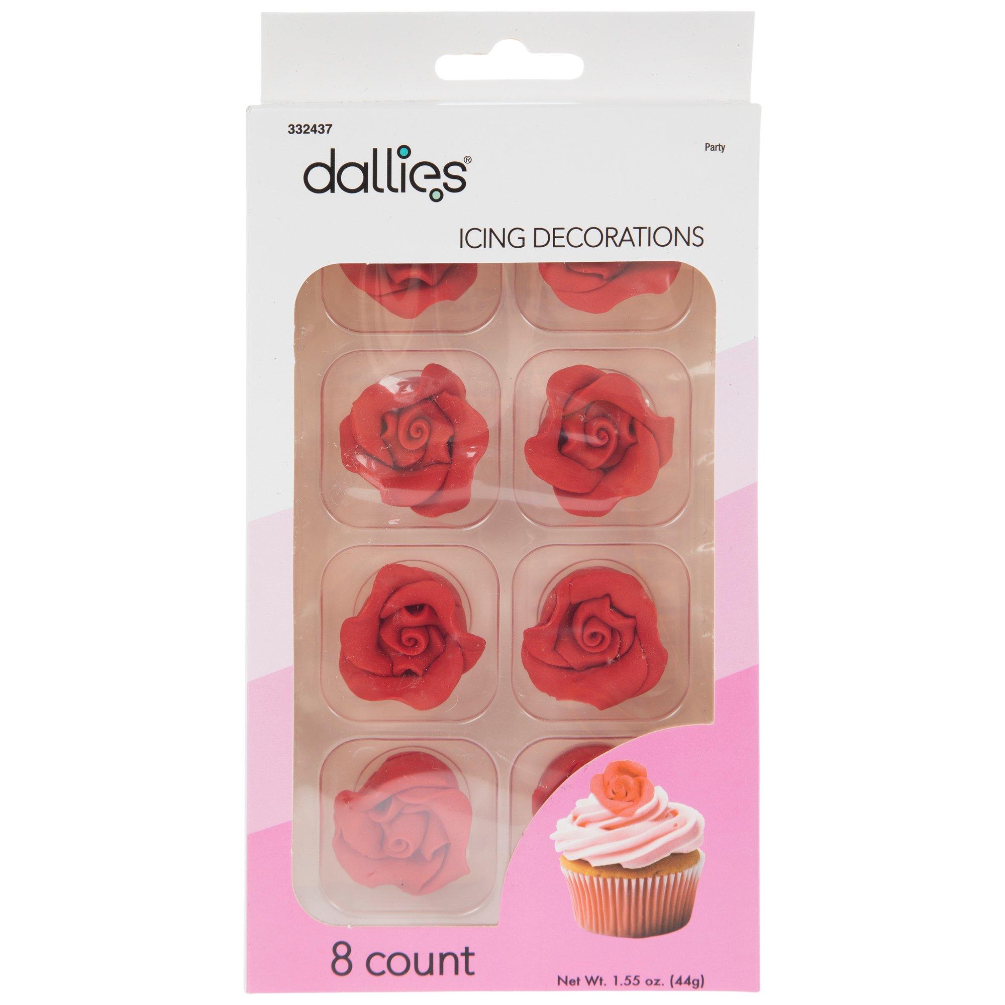 Red Rose Icing Decorations | Hobby Lobby | 332437