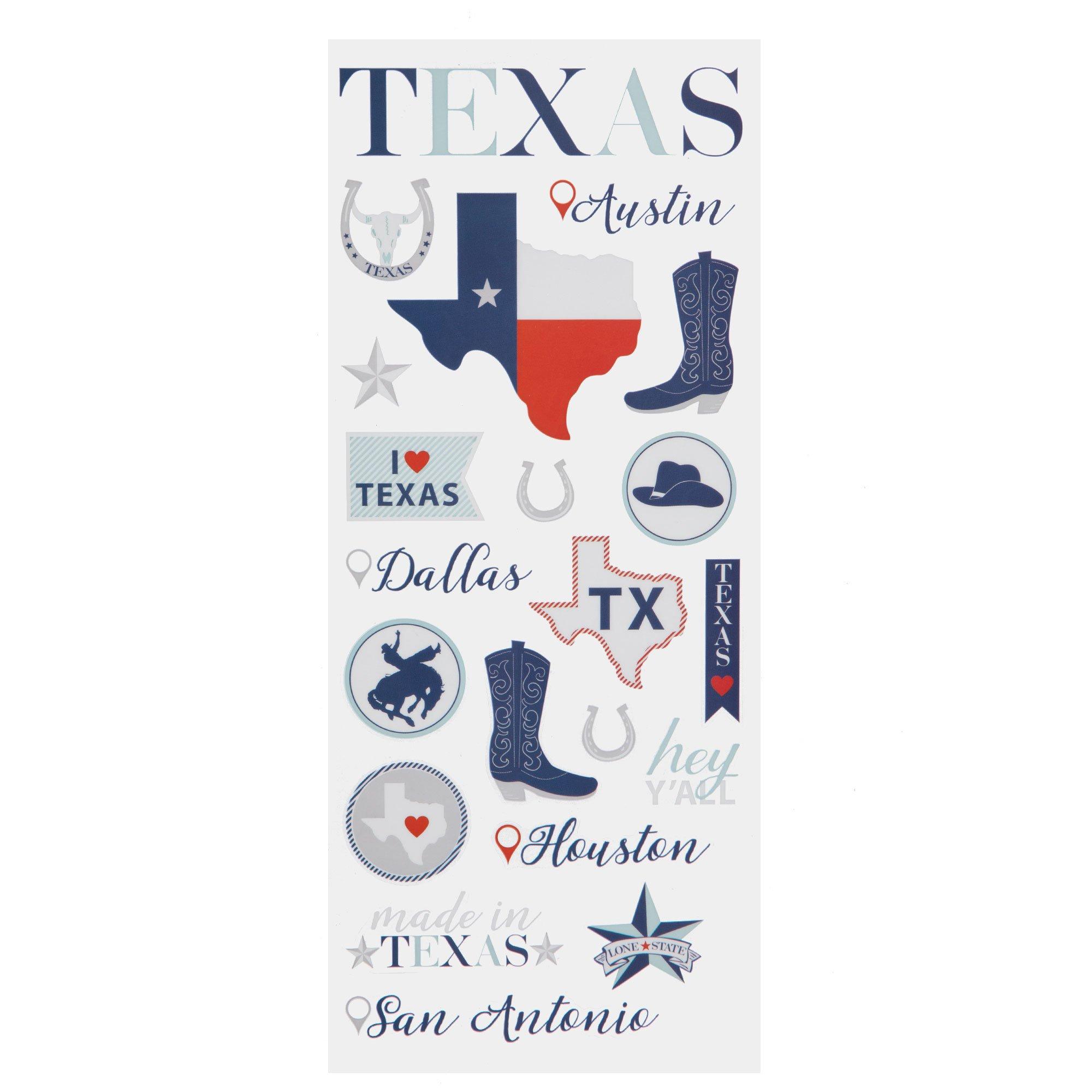 Texas Stickers | Hobby Lobby | 340489