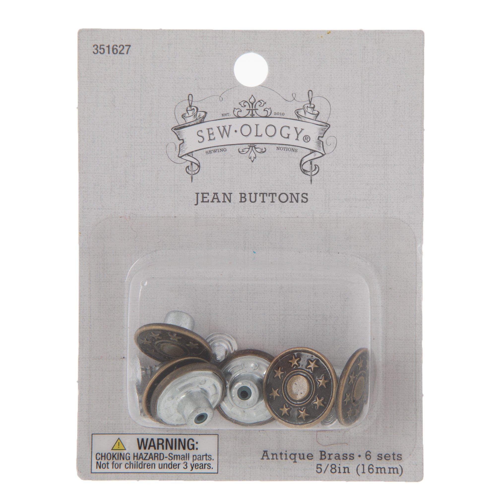 Jean Buttons | Hobby Lobby | 351627