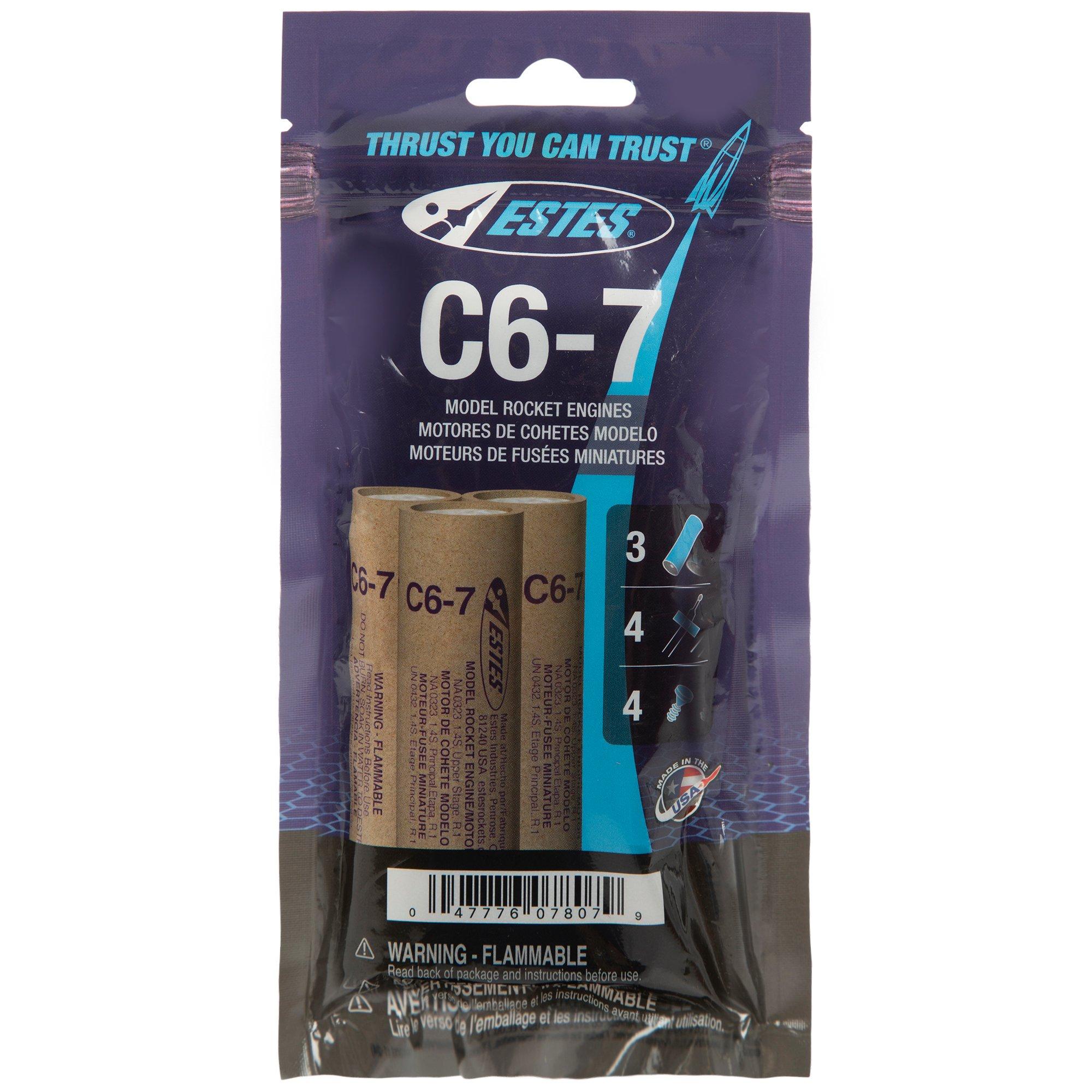 C6-7 Model Rocket Engines | Hobby Lobby | 354522