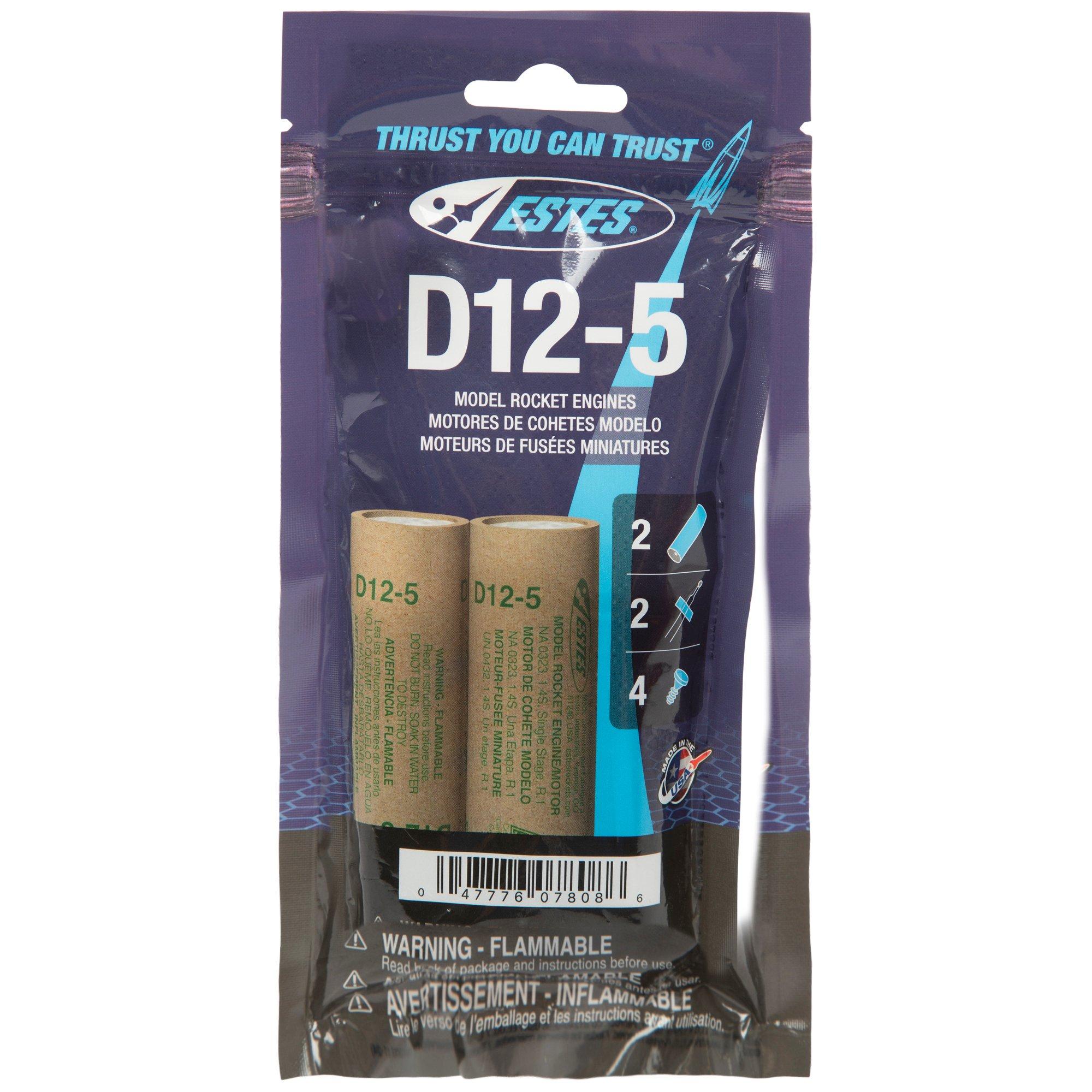D12-5 Model Rocket Engines | Hobby Lobby | 354597