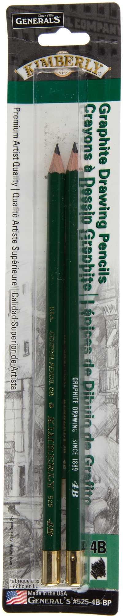 4B Kimberly Graphite Drawing Pencils - 2 Piece Set | Hobby Lobby | 364323