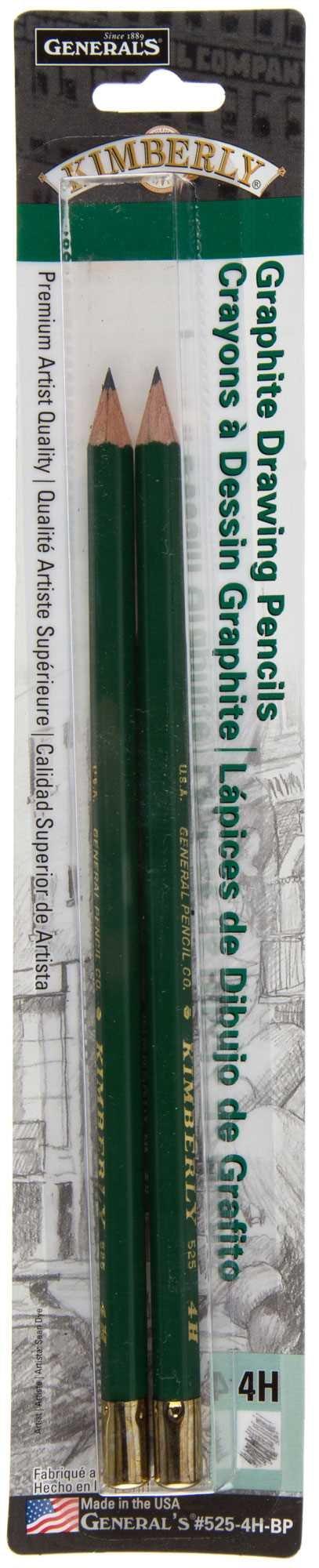 4H Kimberly Graphite Drawing Pencils - 2 Piece Set | Hobby Lobby | 364471