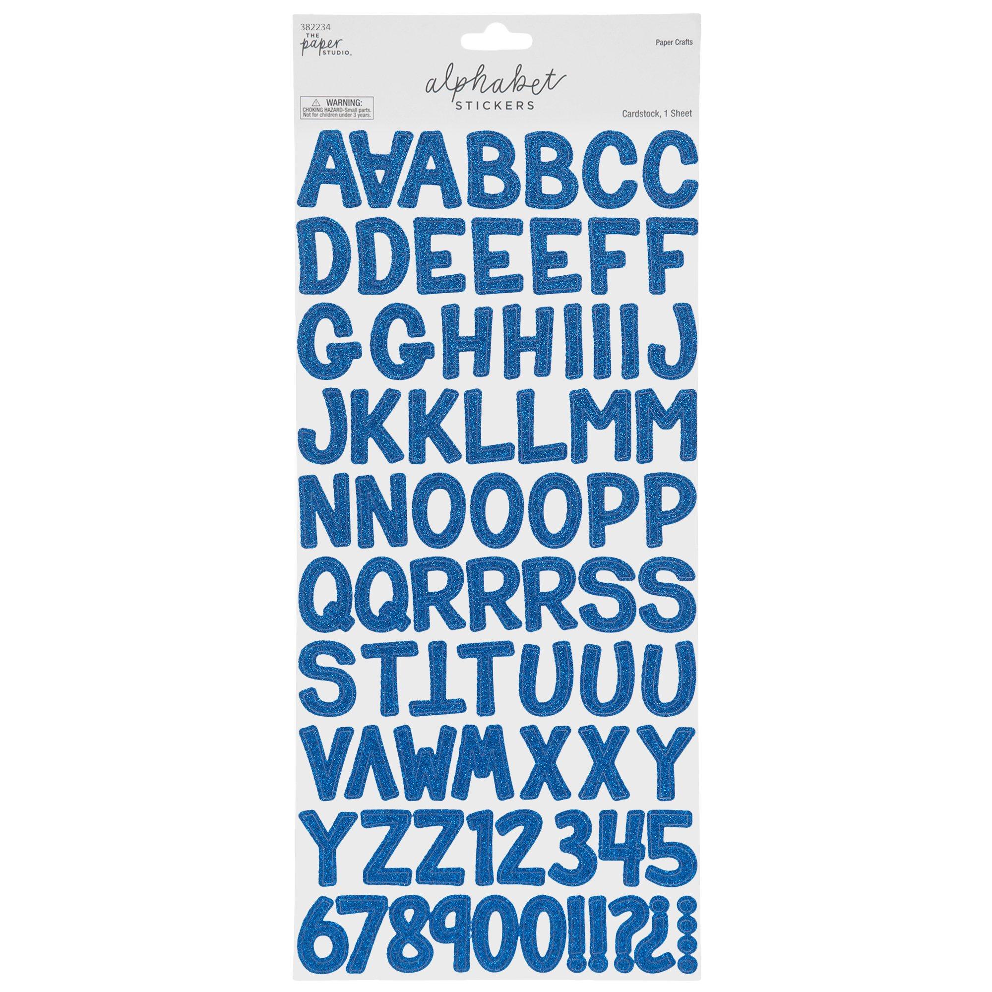Glitter Alphabet Stickers | Hobby Lobby | 382234