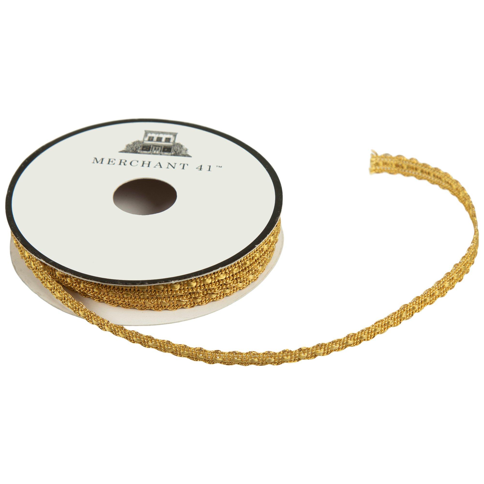 Gold Metallic Decorative Trim - 1/4" | Hobby Lobby | 398008