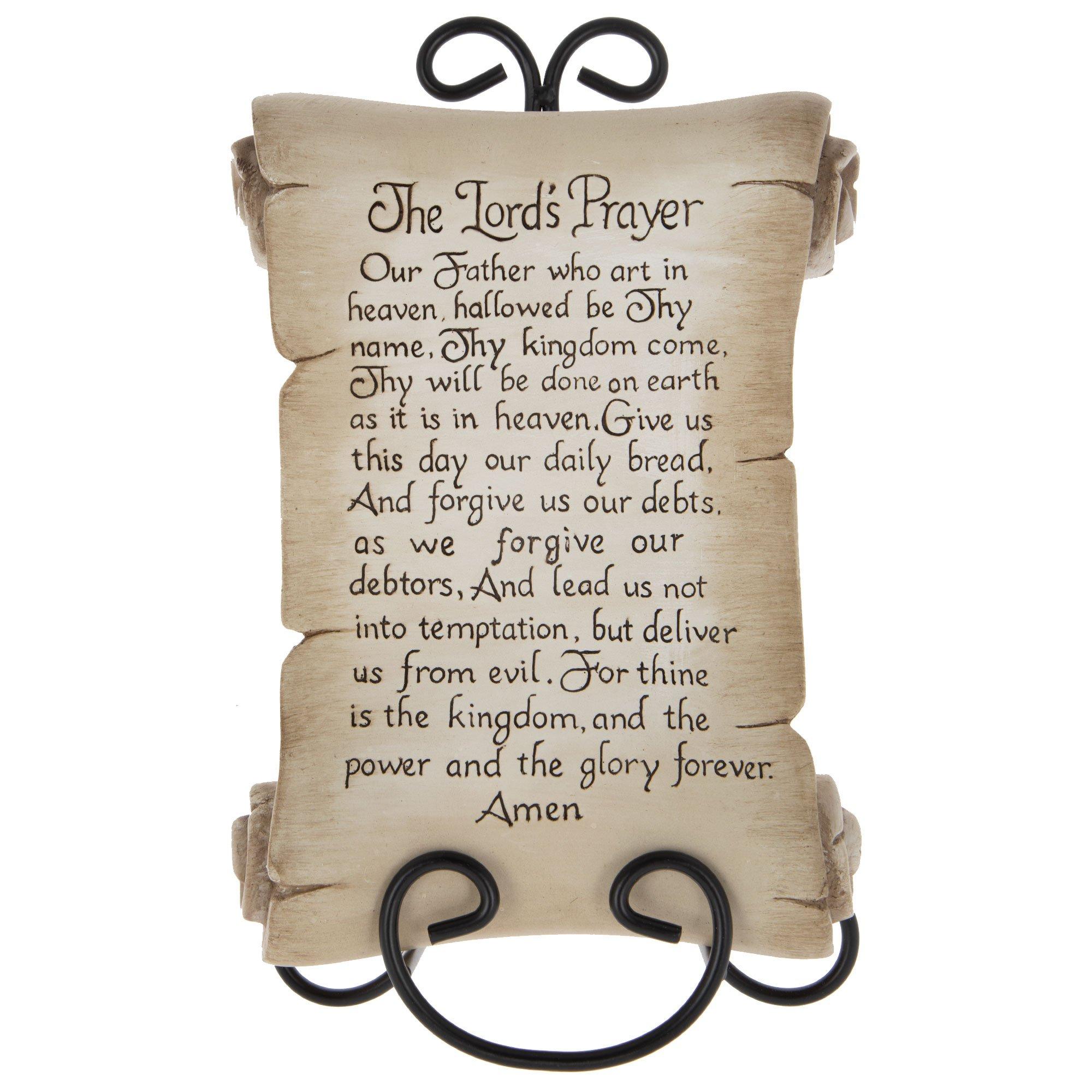 Lord's Prayer Scroll Decor | Hobby Lobby | 398362