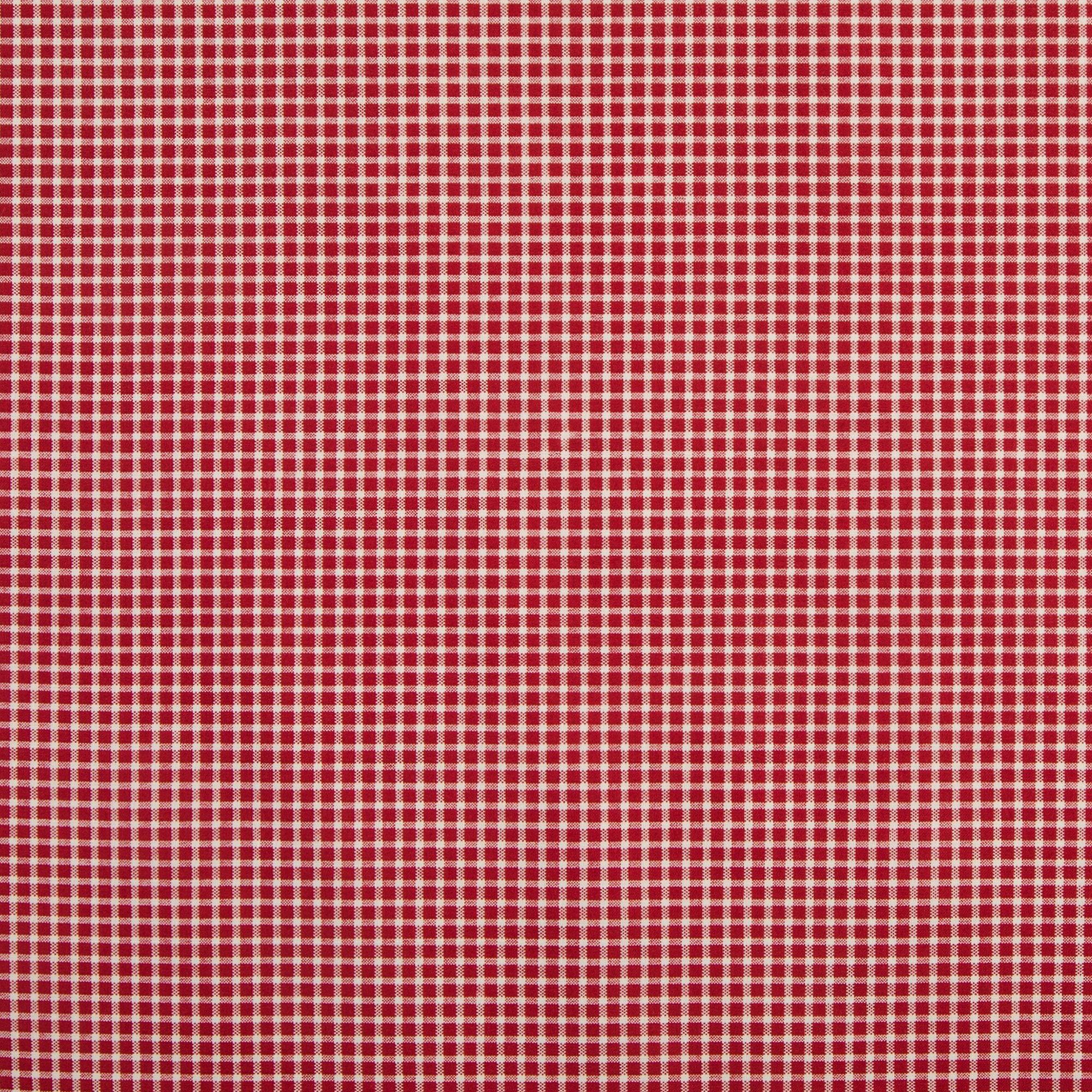 Red & Cream Gingham Cotton Calico Fabric | Hobby Lobby | 437509