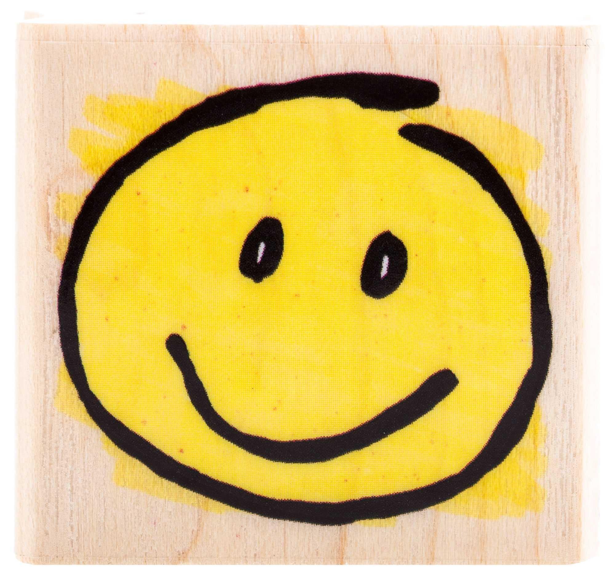 Smiley Face Rubber Stamp | Hobby Lobby | 457382