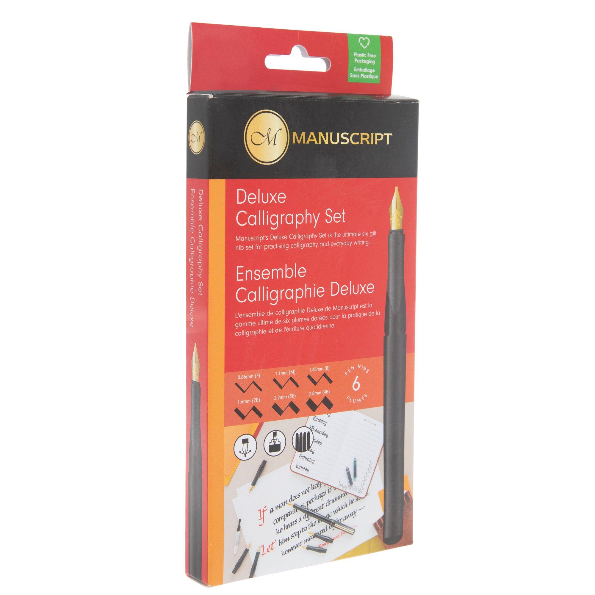 Deluxe Manuscript Calligraphy Set - 12 Piece Set | Hobby Lobby | 465401