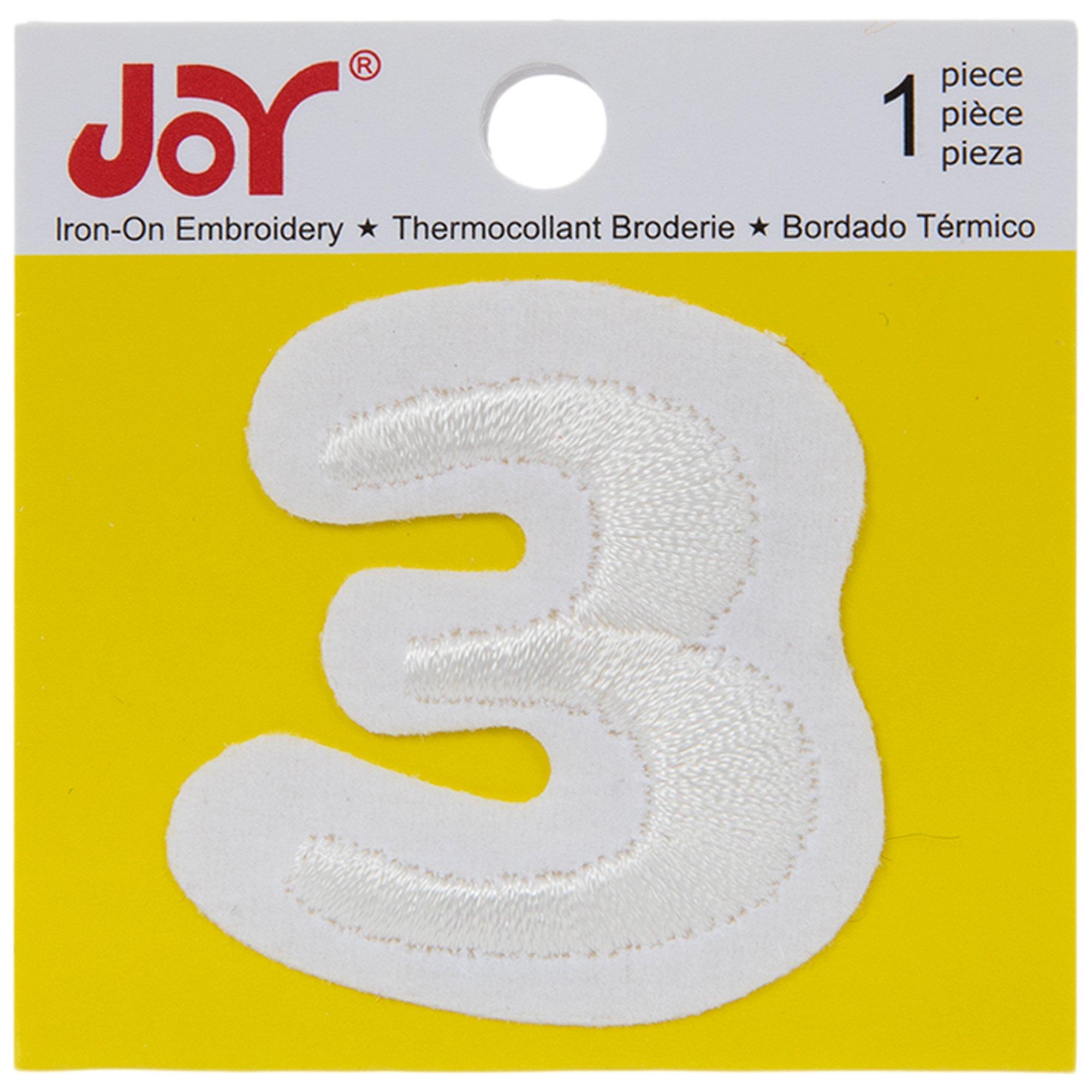 Embroidered Number Iron-On Patch - 1 1/2" | Hobby Lobby | 470674