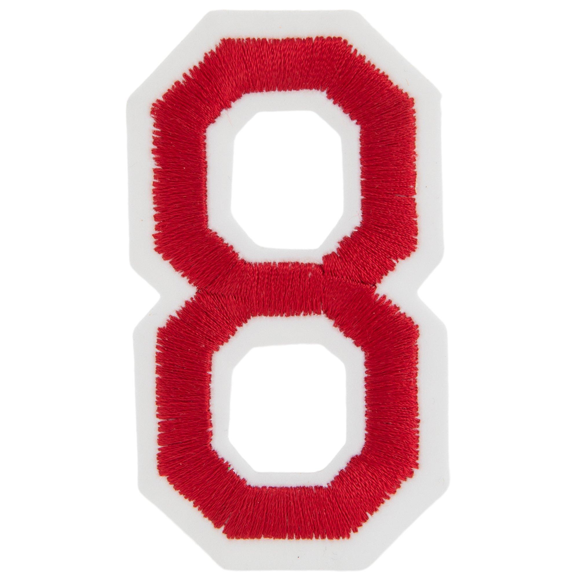 Varsity Number Iron-On Patch | Hobby Lobby | 473611