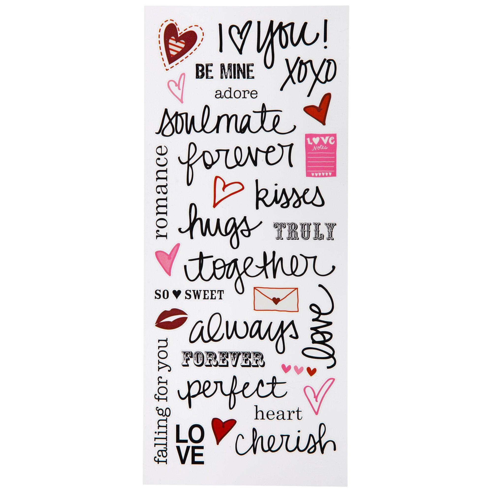 Love Handwritten Stickers | Hobby Lobby | 480442