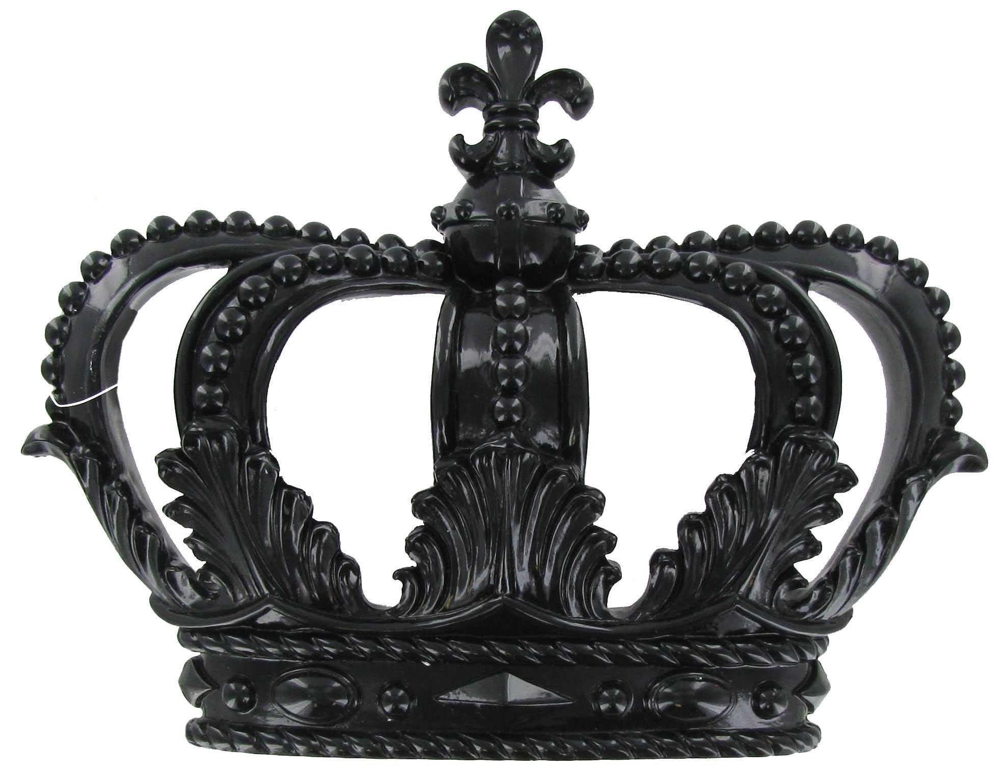 King Crown Black And White