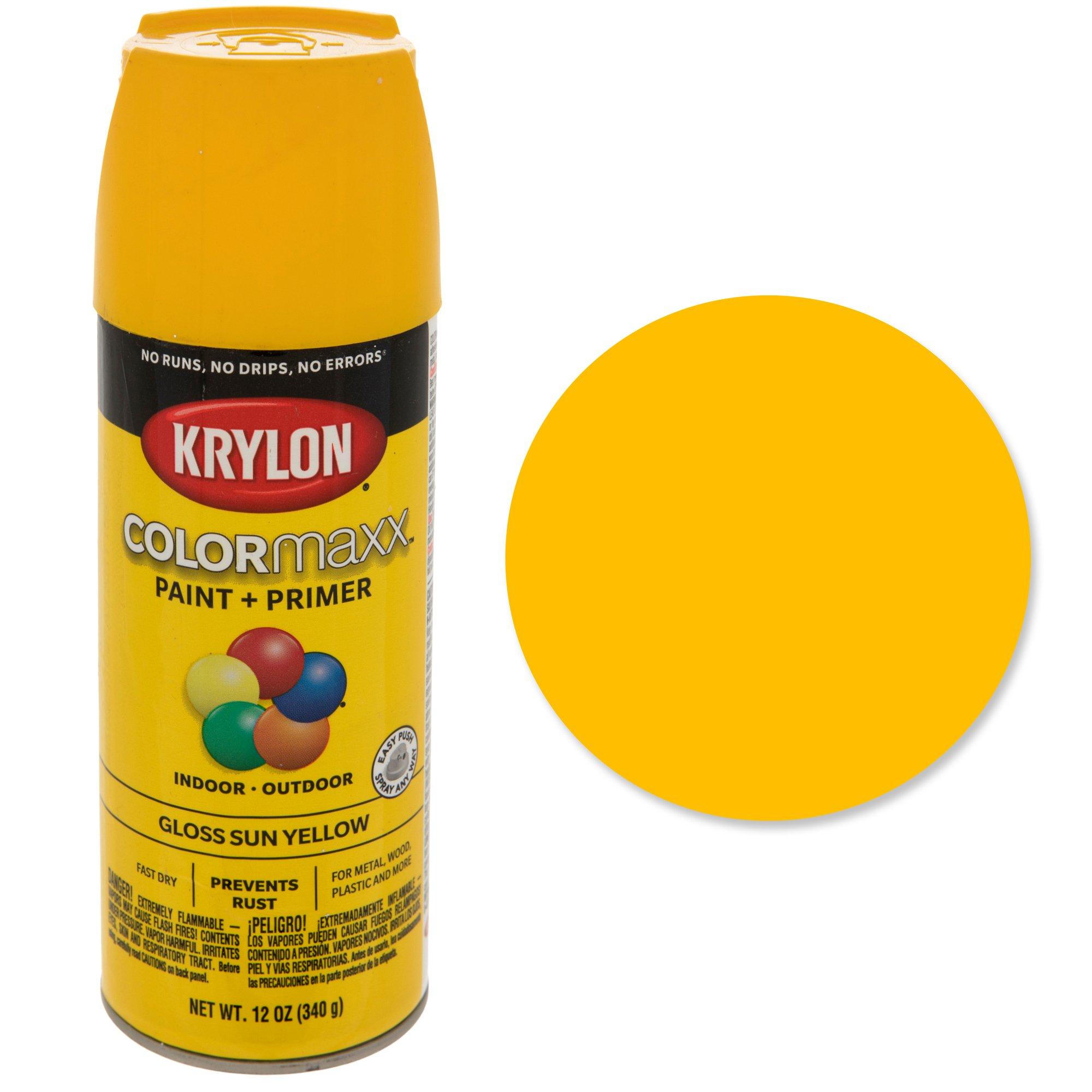 Krylon ColorMaxx Glossy Spray Paint & Primer | Hobby Lobby | 488791