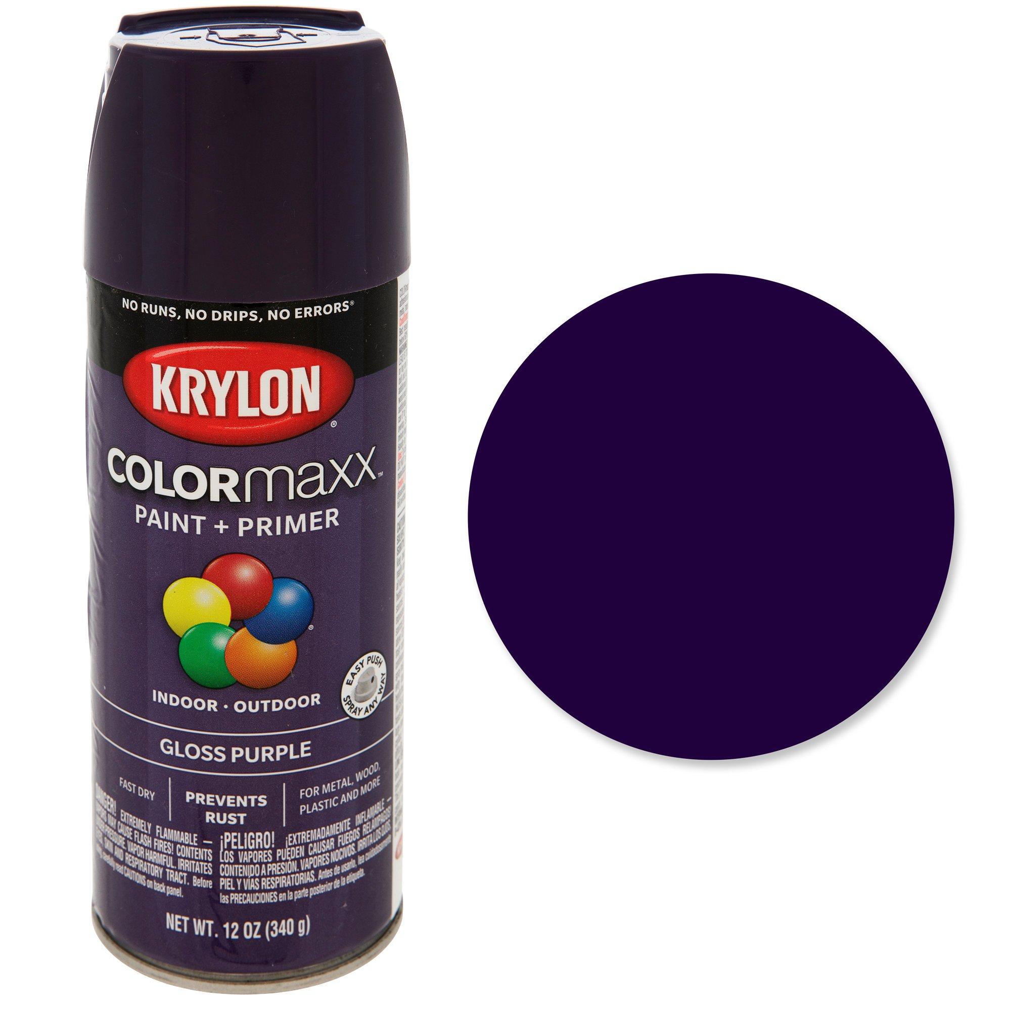 Krylon ColorMaxx Glossy Spray Paint & Primer | Hobby Lobby | 489237