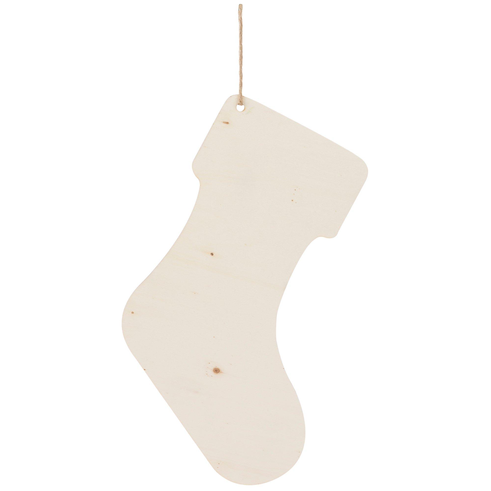 Stocking Wood Shape | Hobby Lobby | 5019492