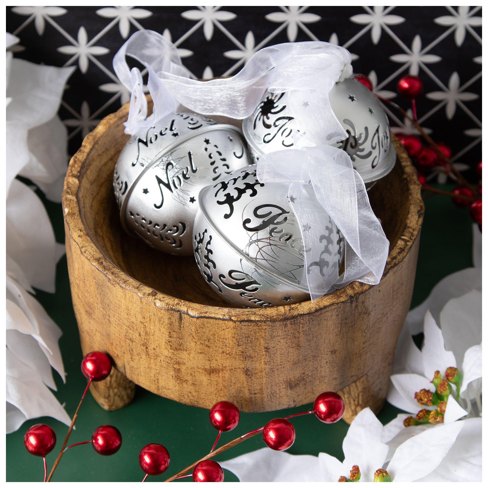 Joy, Noel & Peace Jingle Bell Ornament Set | Hobby Lobby | 5031190