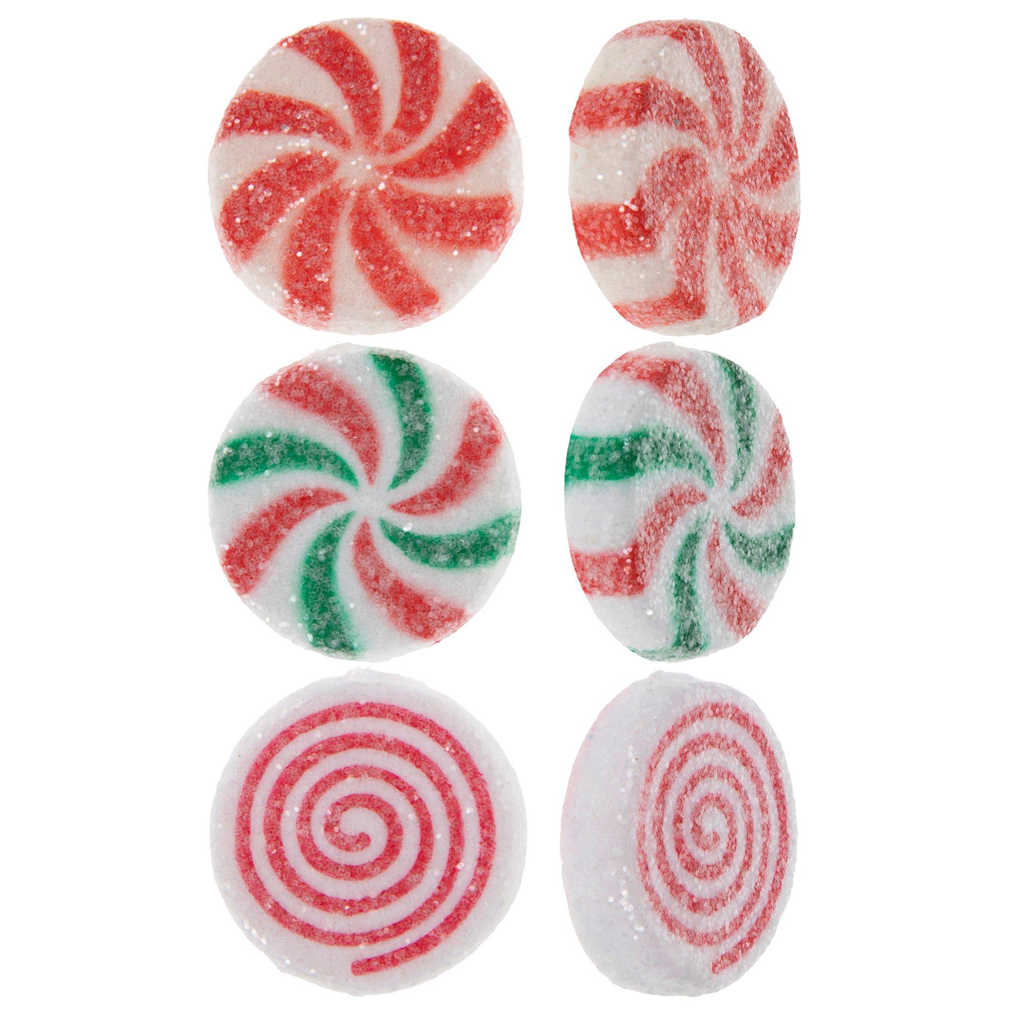 Peppermint Candy Swirl Embellishments | Hobby Lobby | 5043039