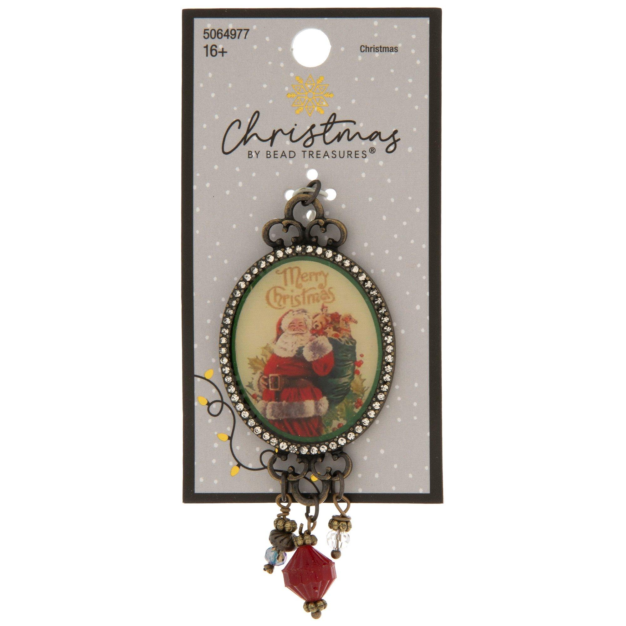 Vintage Santa Pendant | Hobby Lobby | 5064977
