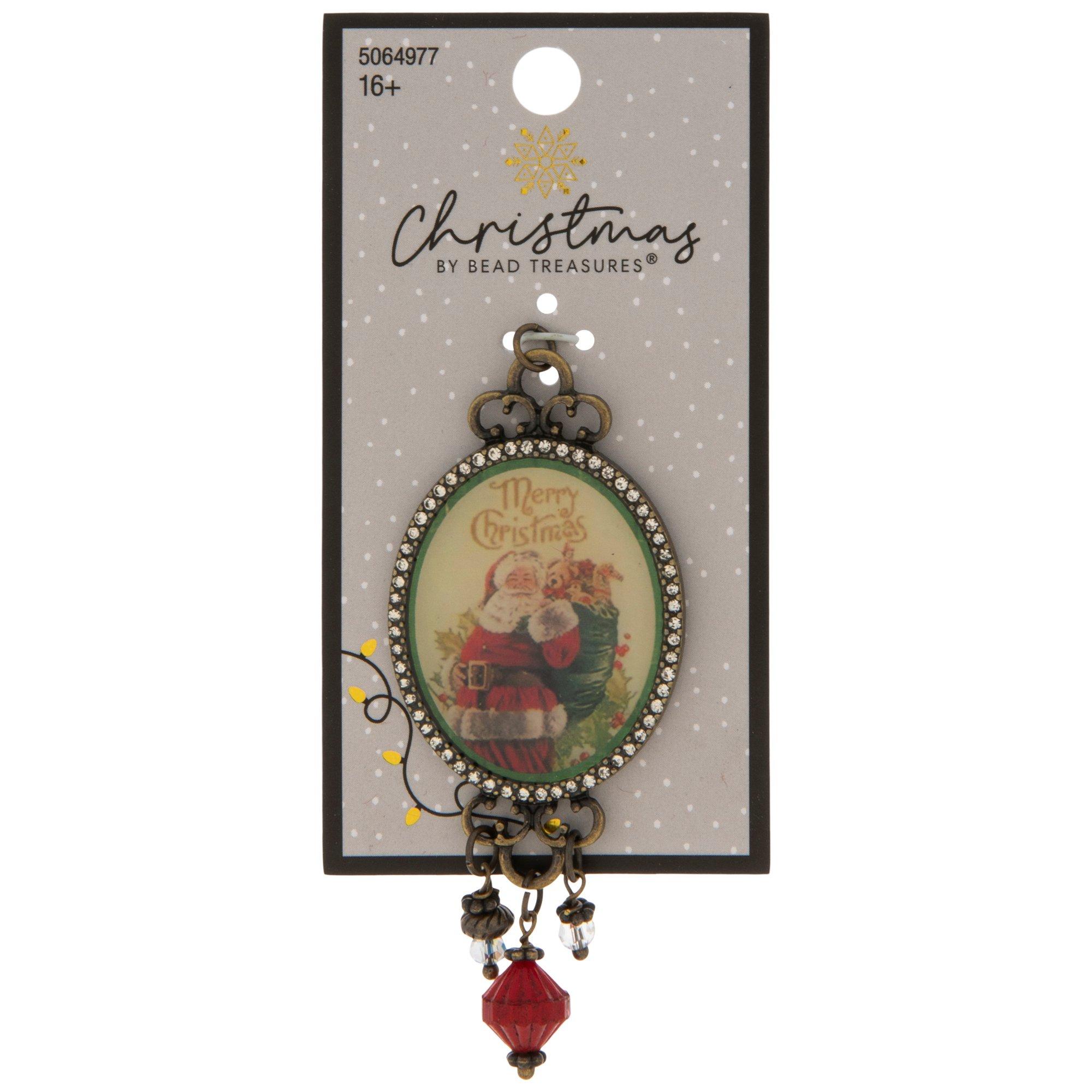 Vintage Santa Pendant | Hobby Lobby | 5064977