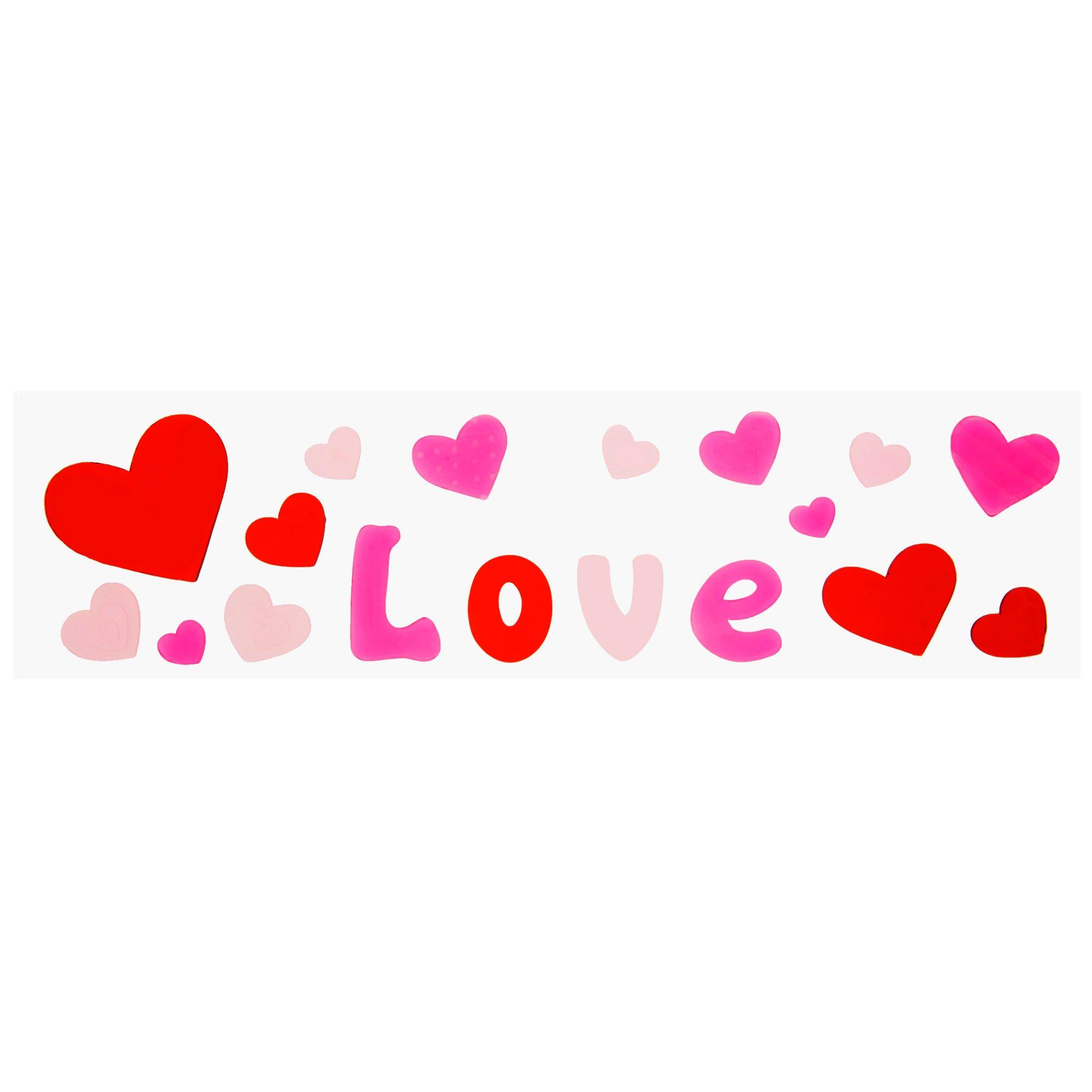 Valentine's Day Window Clings | Gel Clings | Hobby Lobby