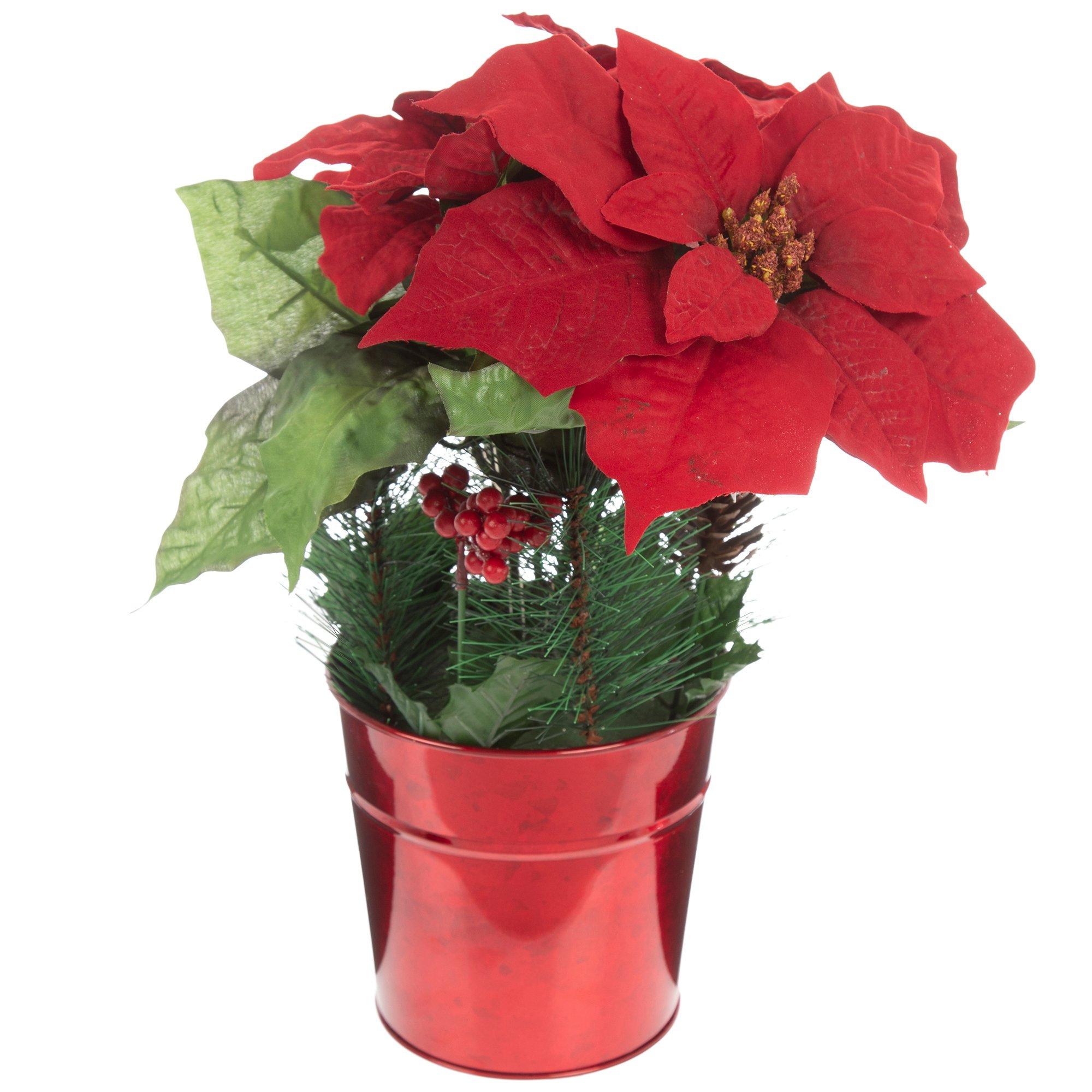 Poinsettia & Pinecone Arrangement | Hobby Lobby | 5099551