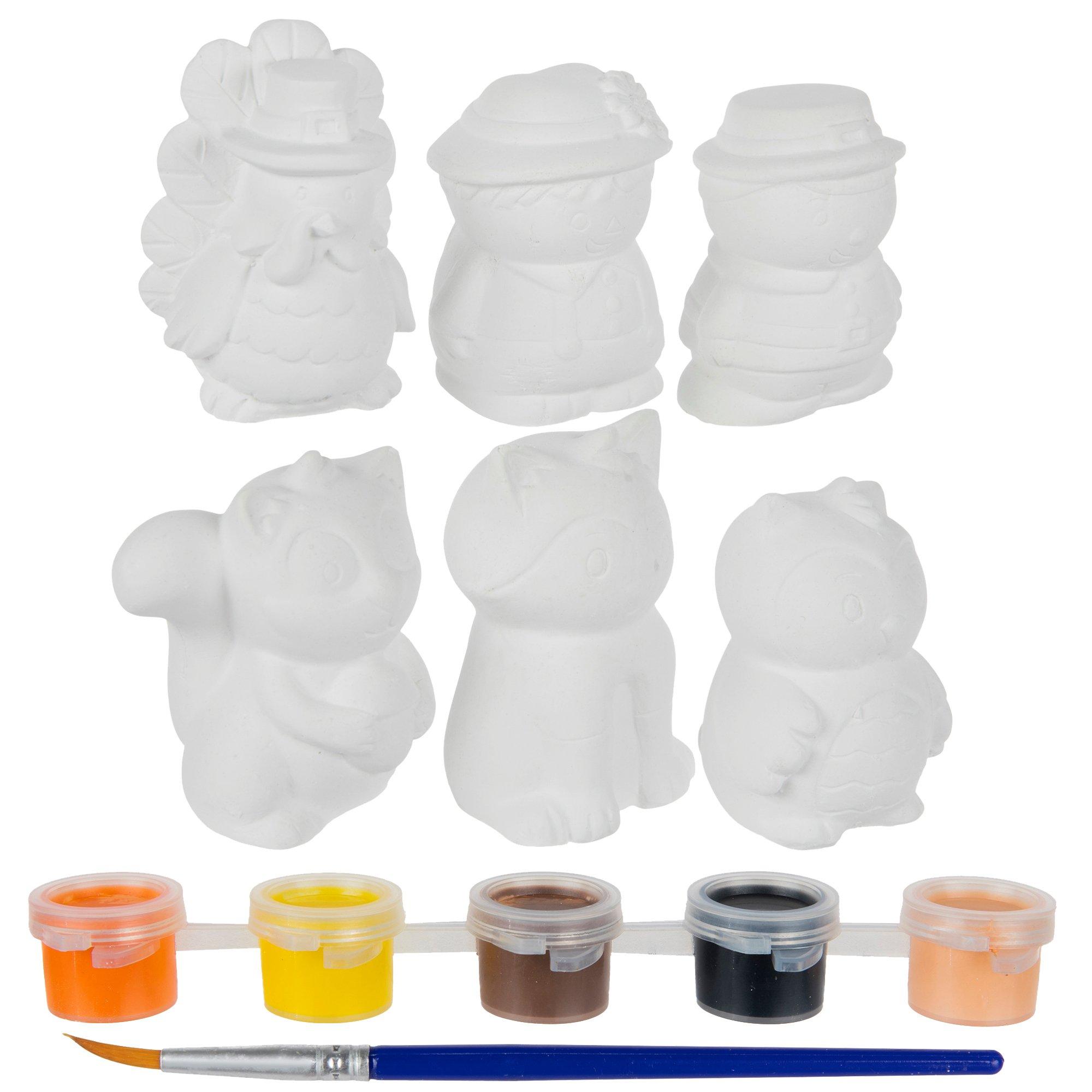 Fall Characters Plaster Craft Kit | Hobby Lobby | 5105697