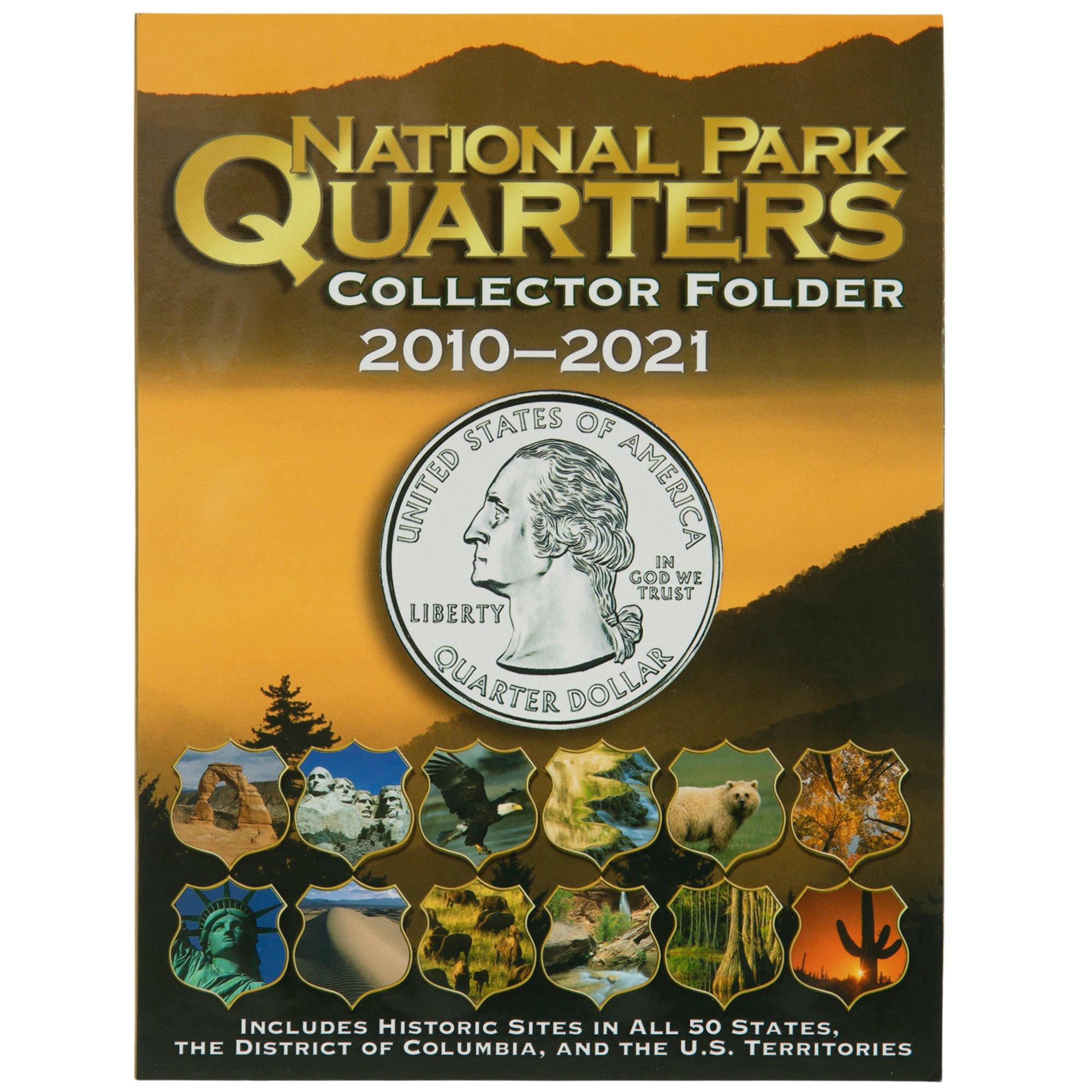 National Park Quarters Folder - 2010 - 2021 | Hobby Lobby | 511501