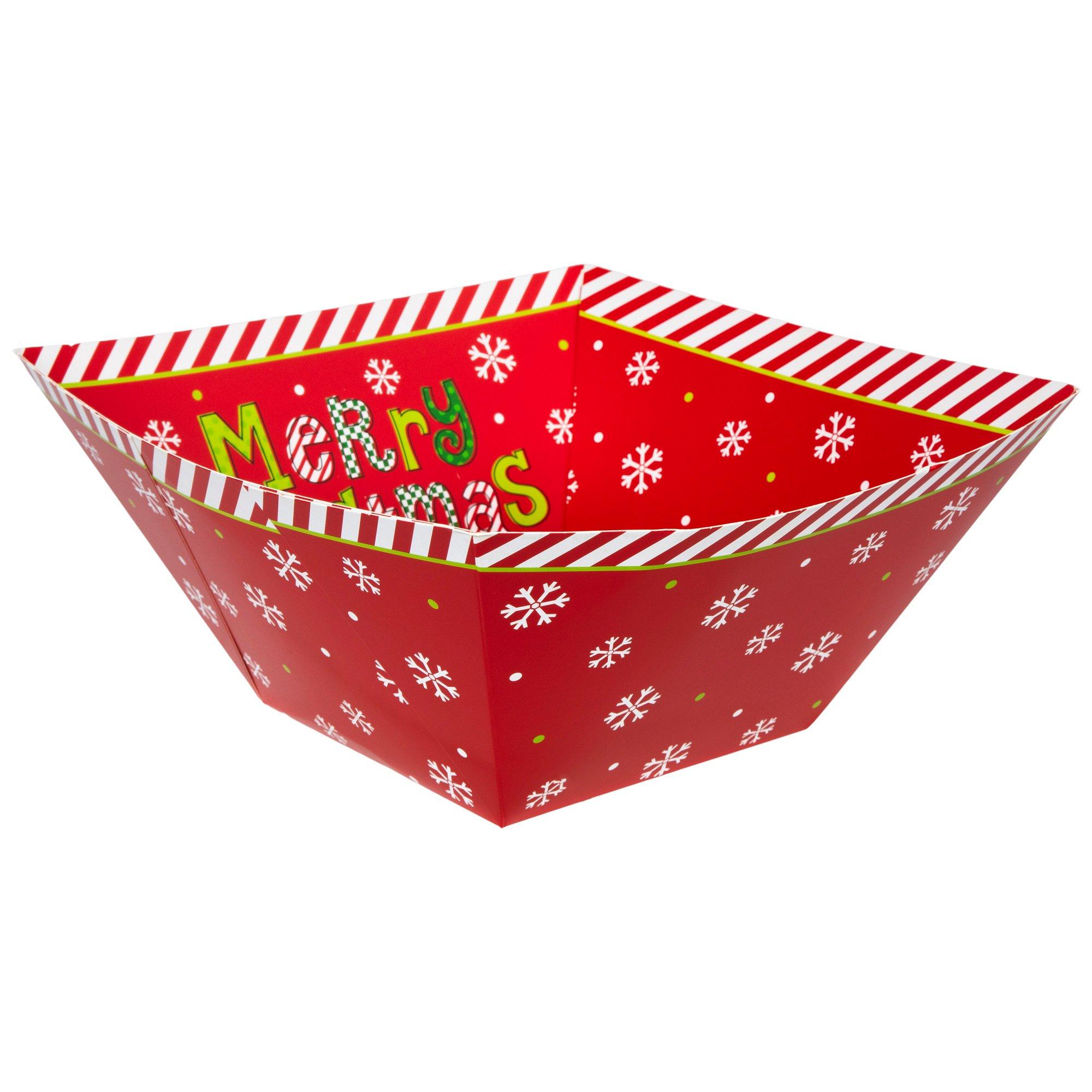 Merry Christmas Paper Bowls | Hobby Lobby | 5123187