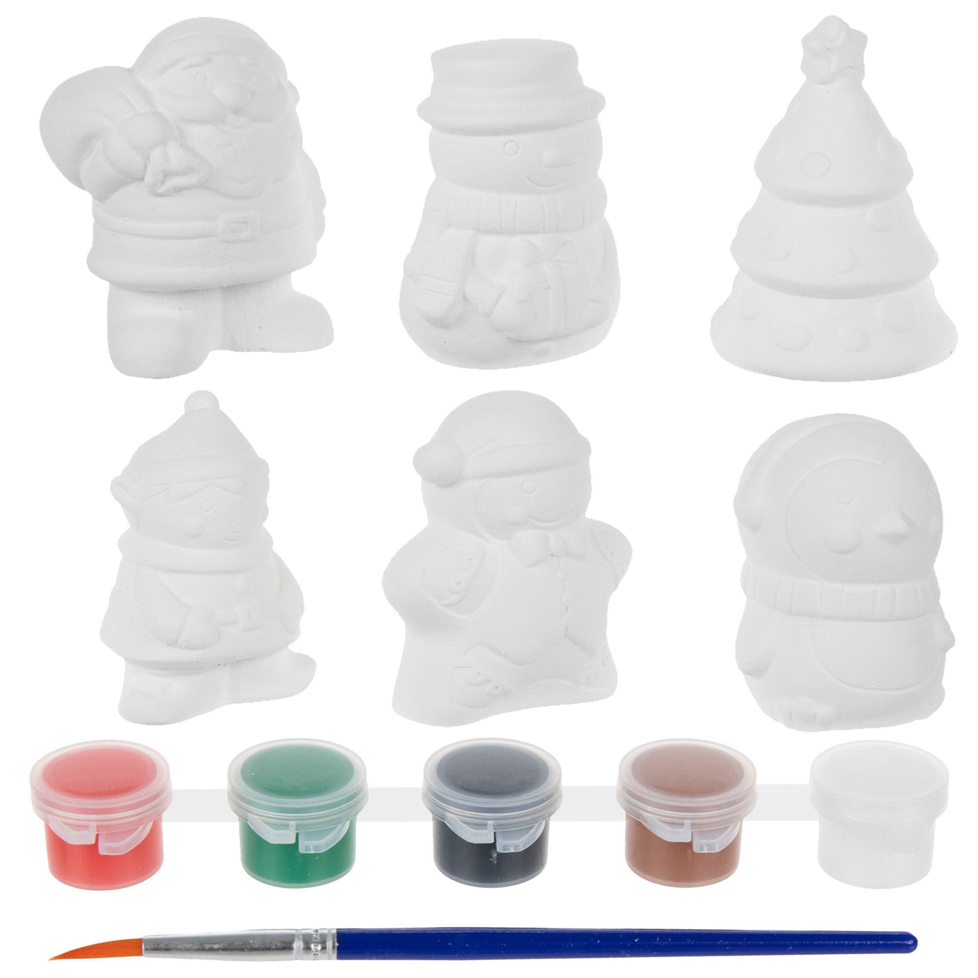 Christmas Characters Plaster Craft Kit | Hobby Lobby | 5134309