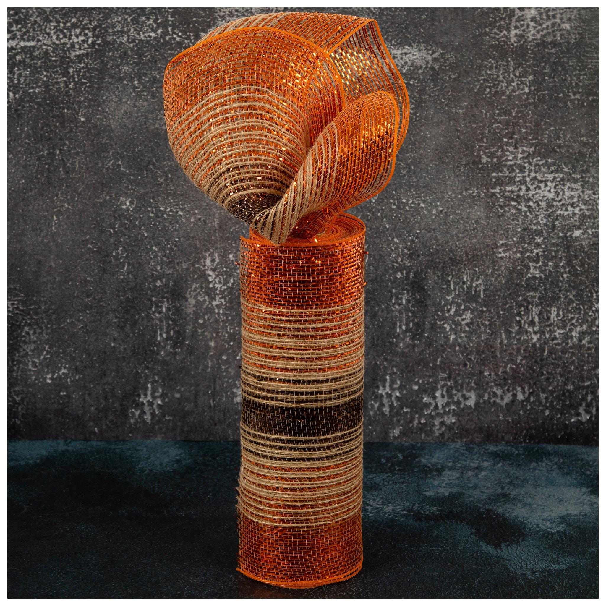 Metallic Jute Deco Mesh Ribbon - 10" | Hobby Lobby | 5137807